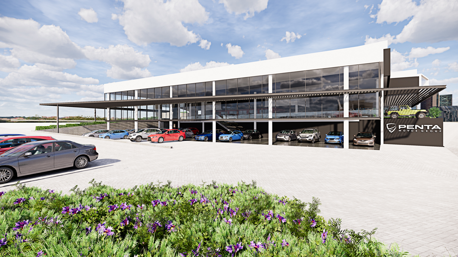 Motor Showroom by Kunz Raubenheimer Architects - Architizer