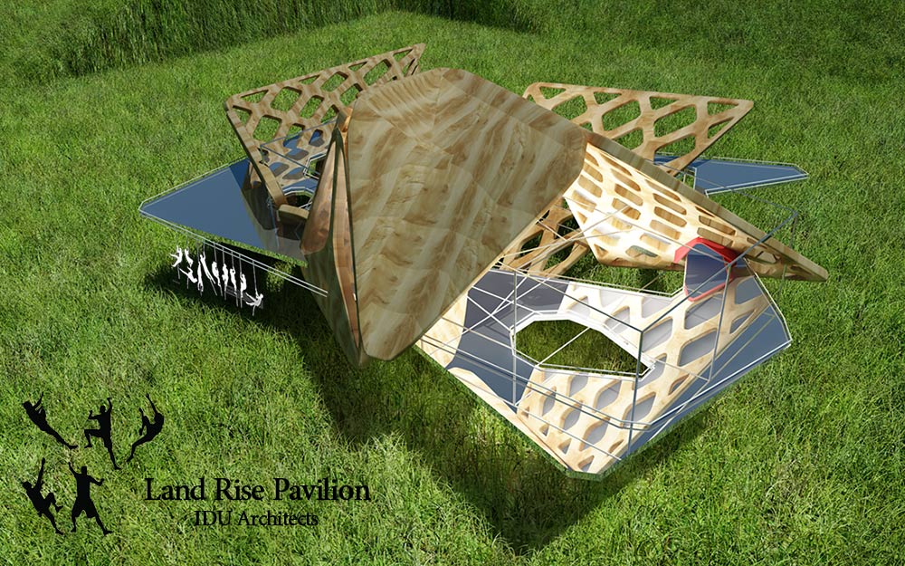 Land Rise Pavilion by Interdisciplinary Design Universe - Architizer