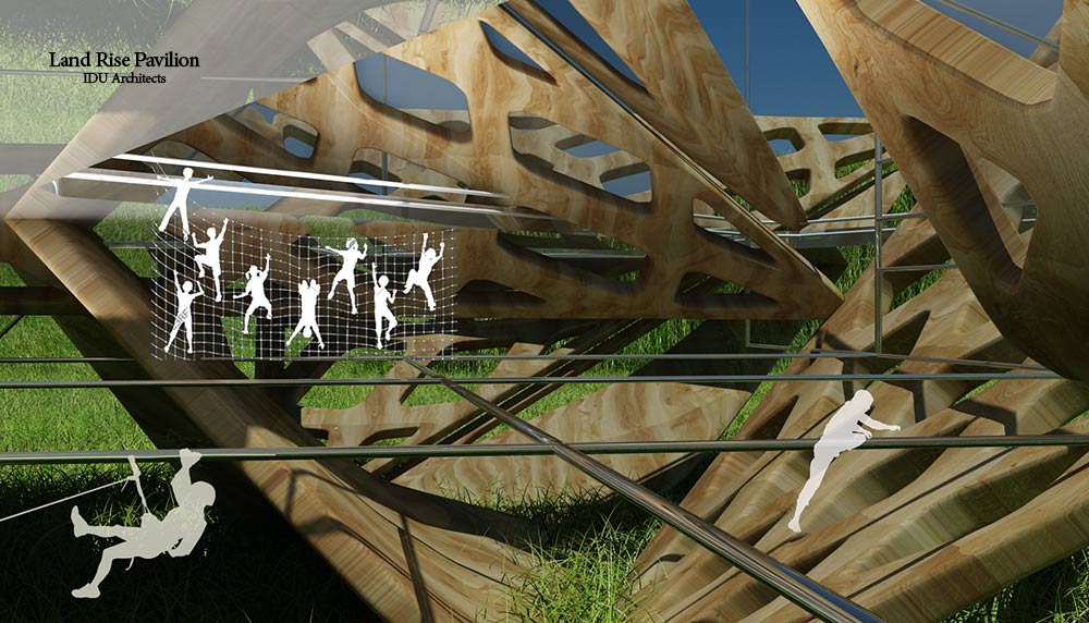Land Rise Pavilion by Interdisciplinary Design Universe - Architizer