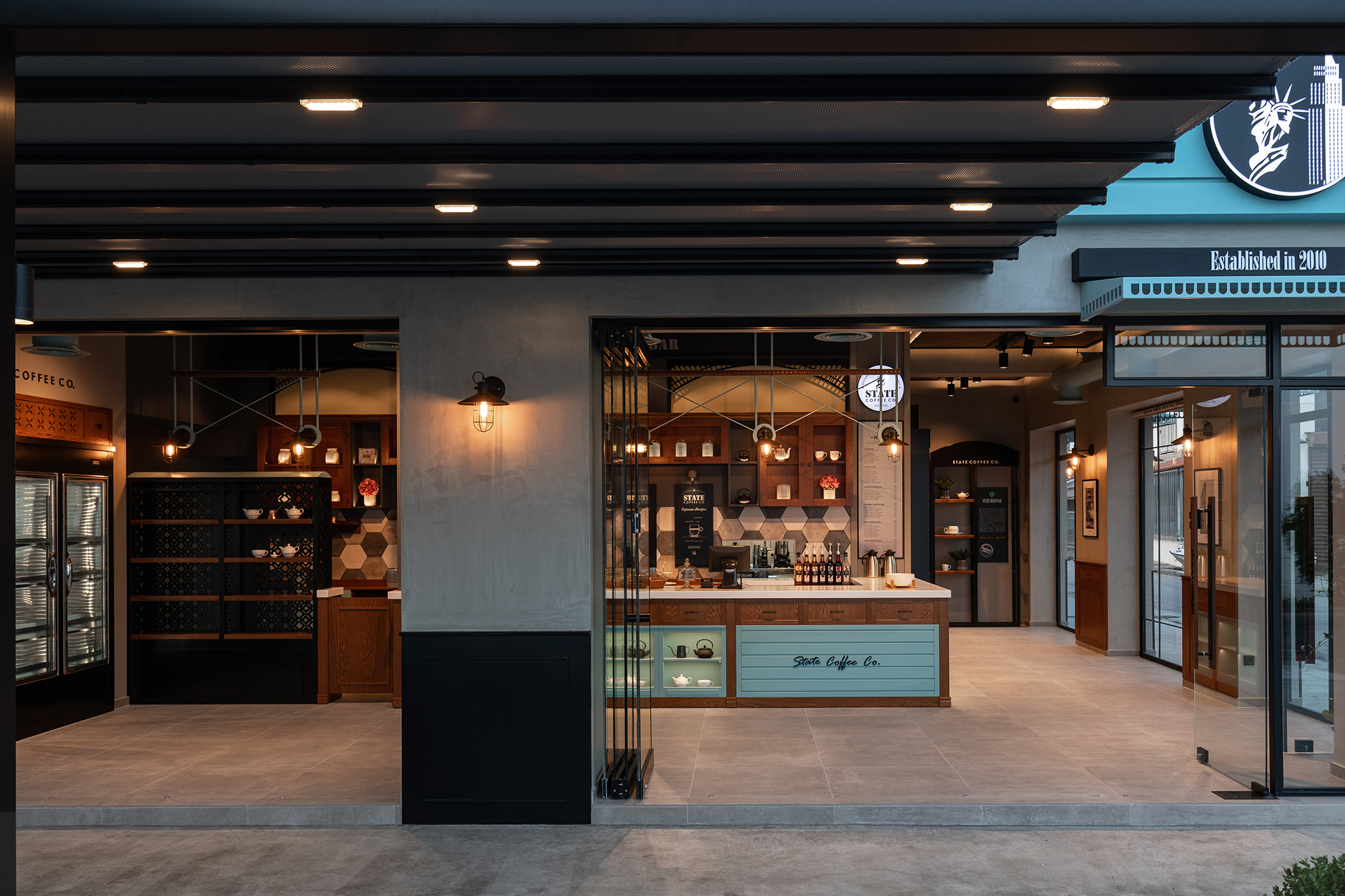 State Coffee Co. Espresso Bar by Lab4 Architects - Architizer