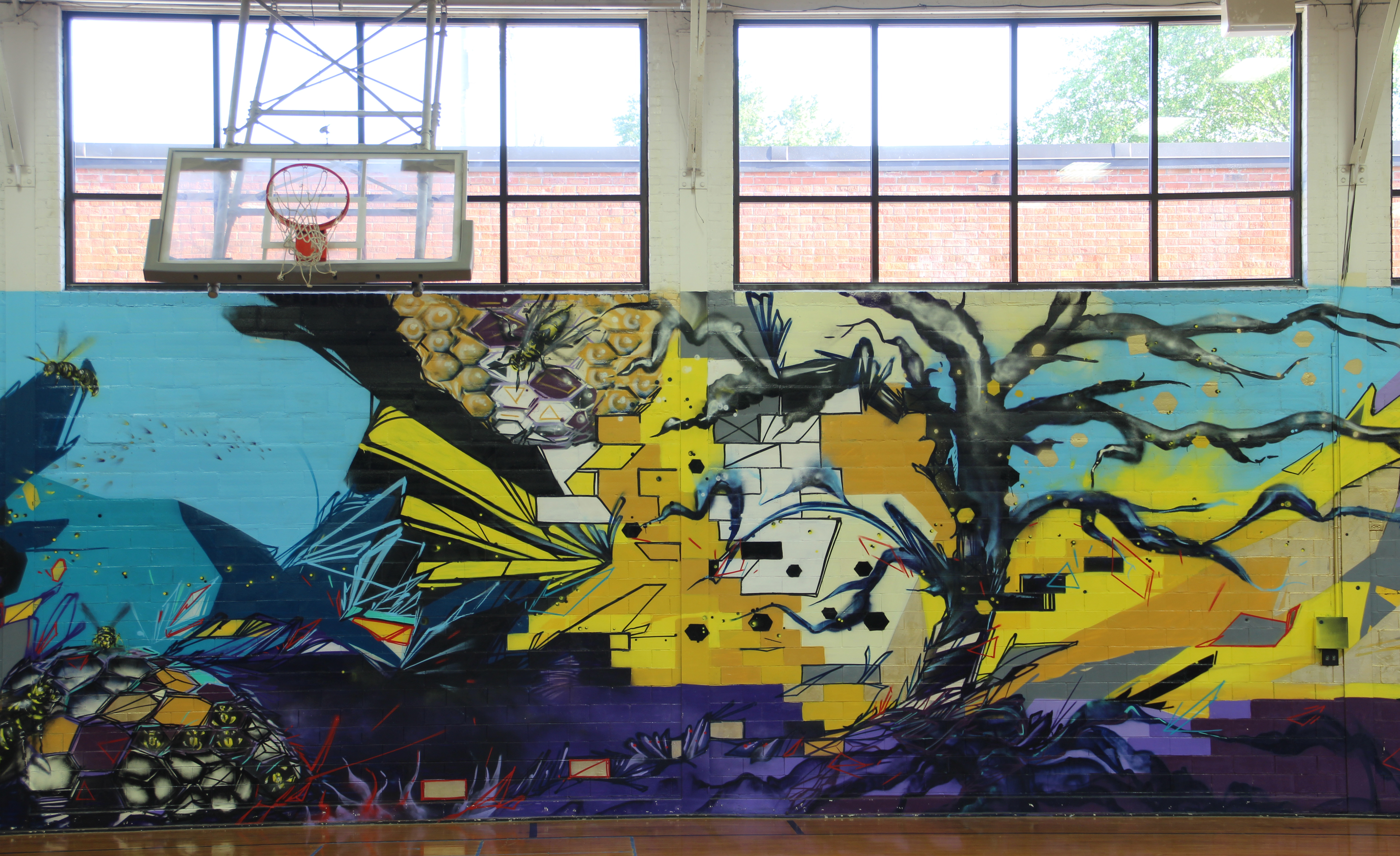 Armstrong Middle School Mural by WOW atelier - Architizer