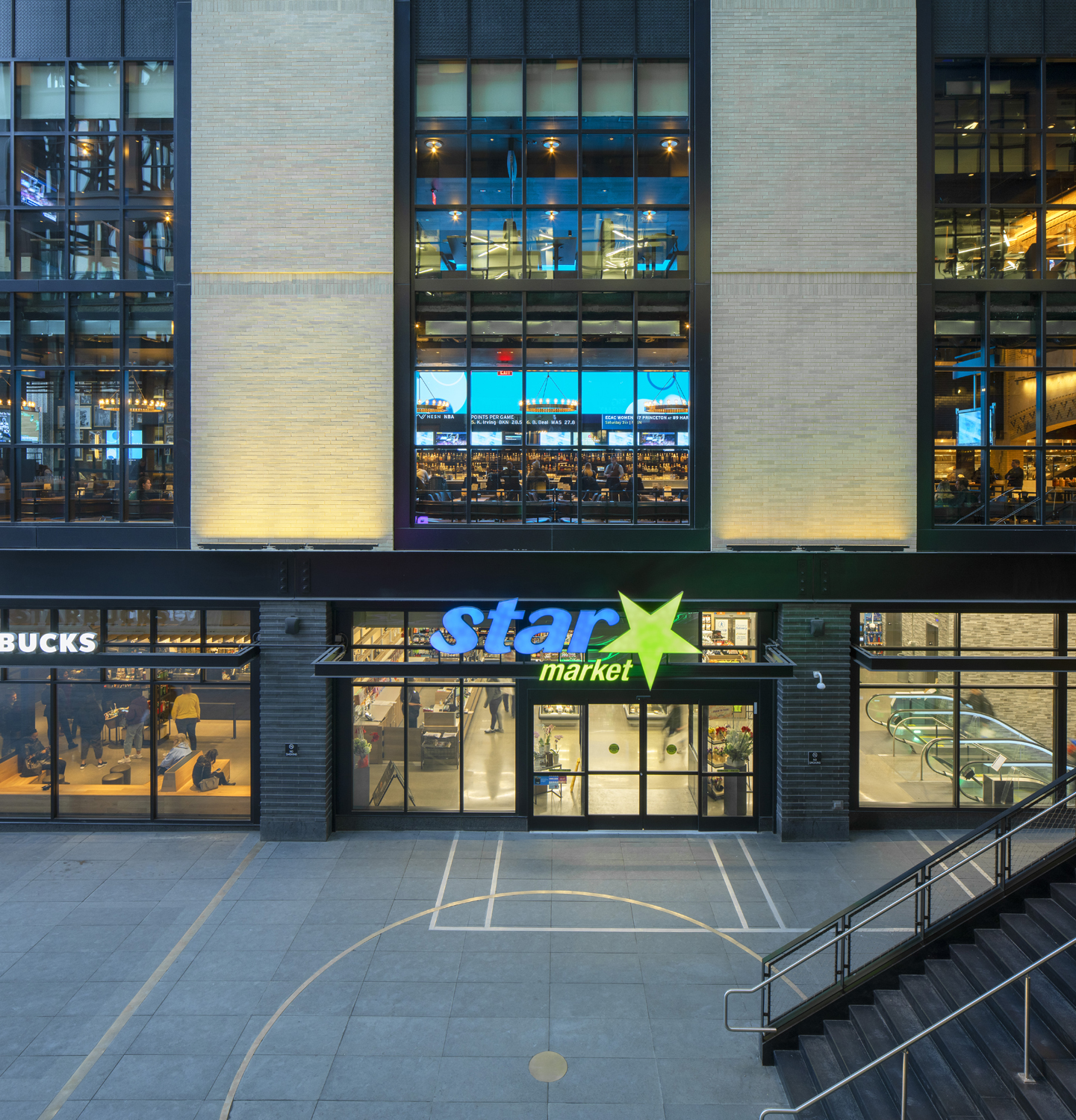 Star Market at TD Garden by Cushing Terrell - Architizer