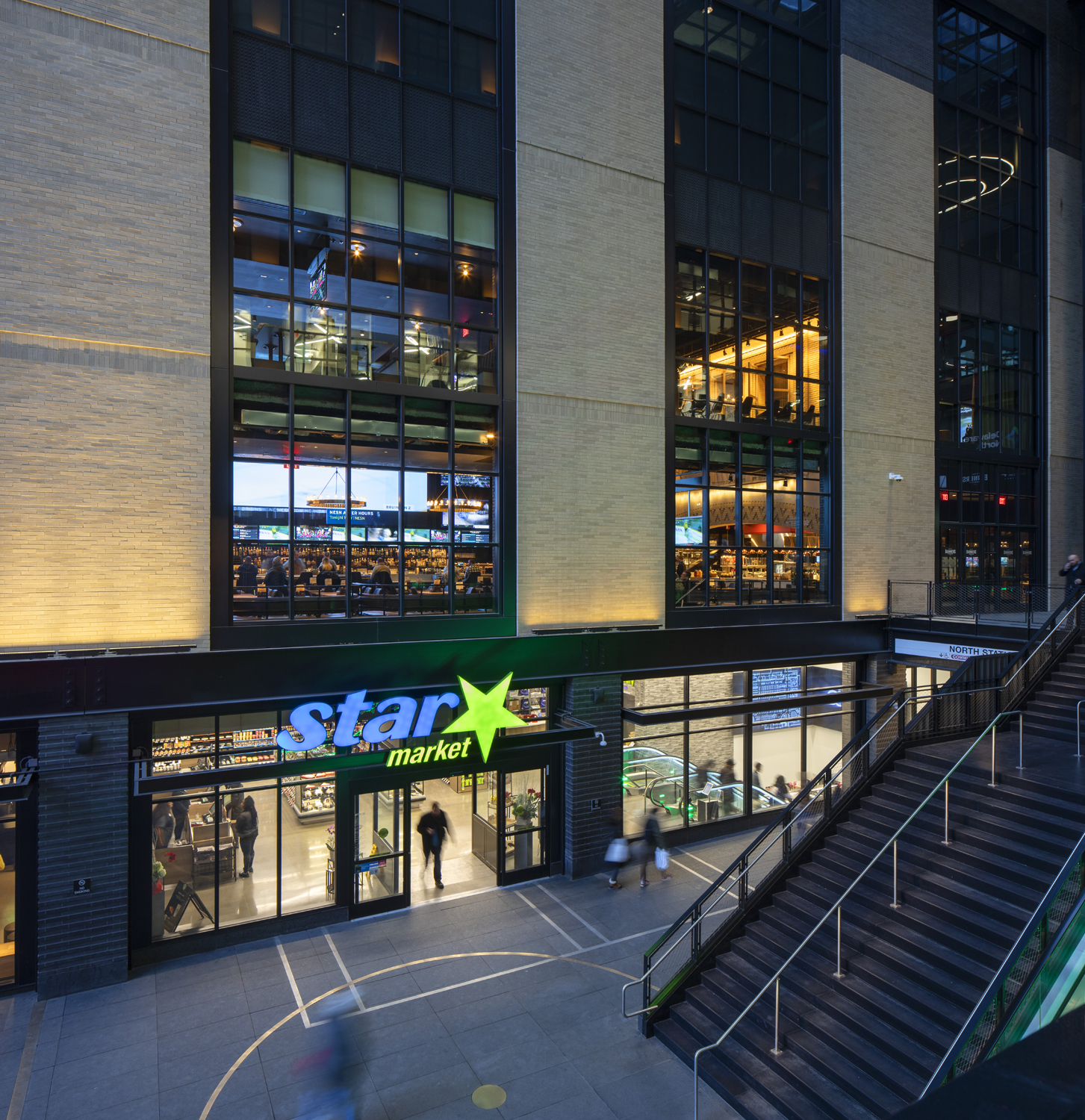 Star Market at TD Garden by Cushing Terrell - Architizer