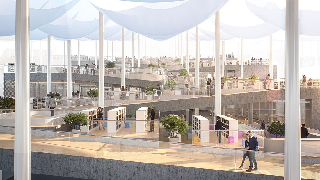 Gwangju Main Library by Architects for Urbanity - Architizer
