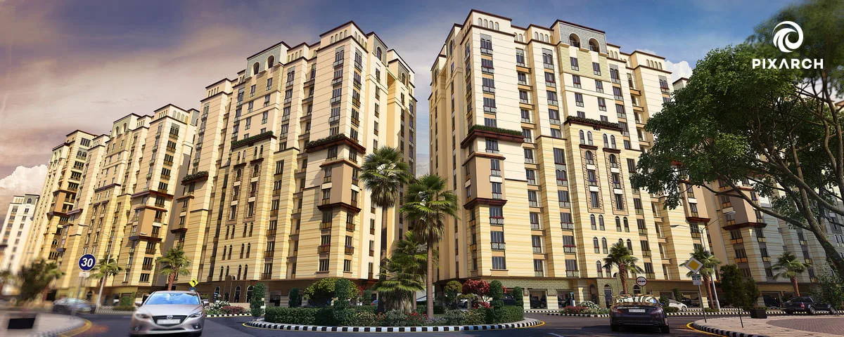 Rawabi Al Hijaz Visualize By Pixarch by Pixarch 3D Architectural ...