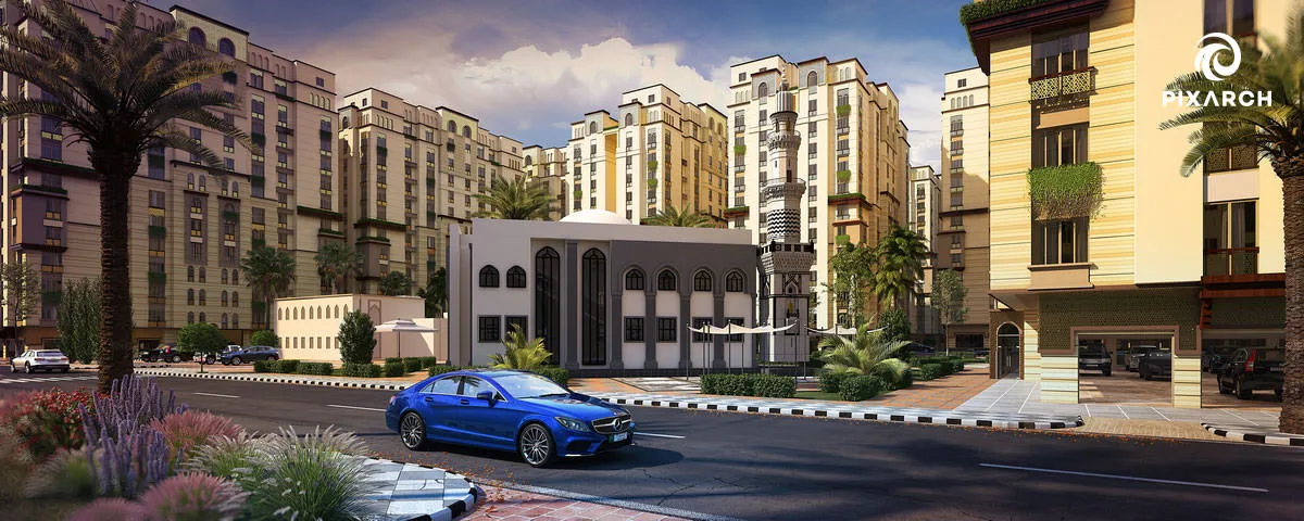 Rawabi Al Hijaz Visualize By Pixarch by Pixarch 3D Architectural ...