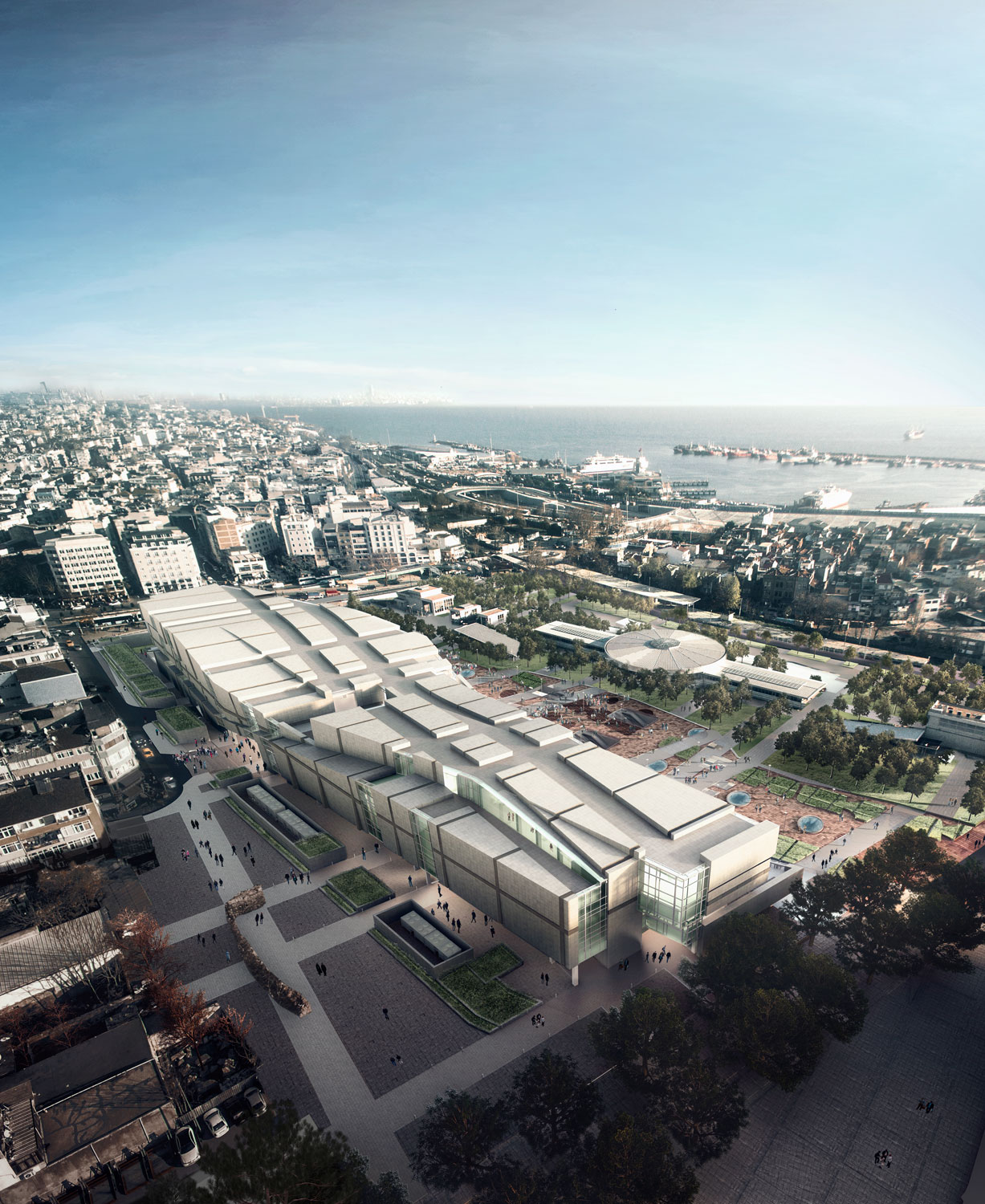 Yenikapi Archaeological Museum and Archeo-park by Eisenman Architects ...