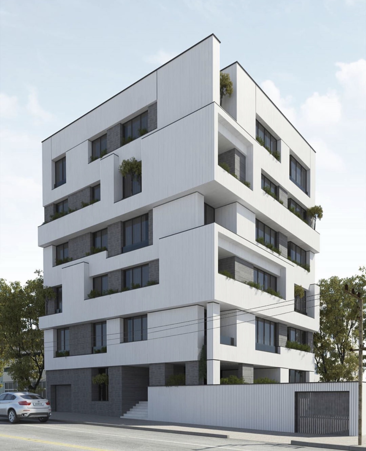Idea 2981116: Andalib building by hamedart in Tehran, Iran - Architizer