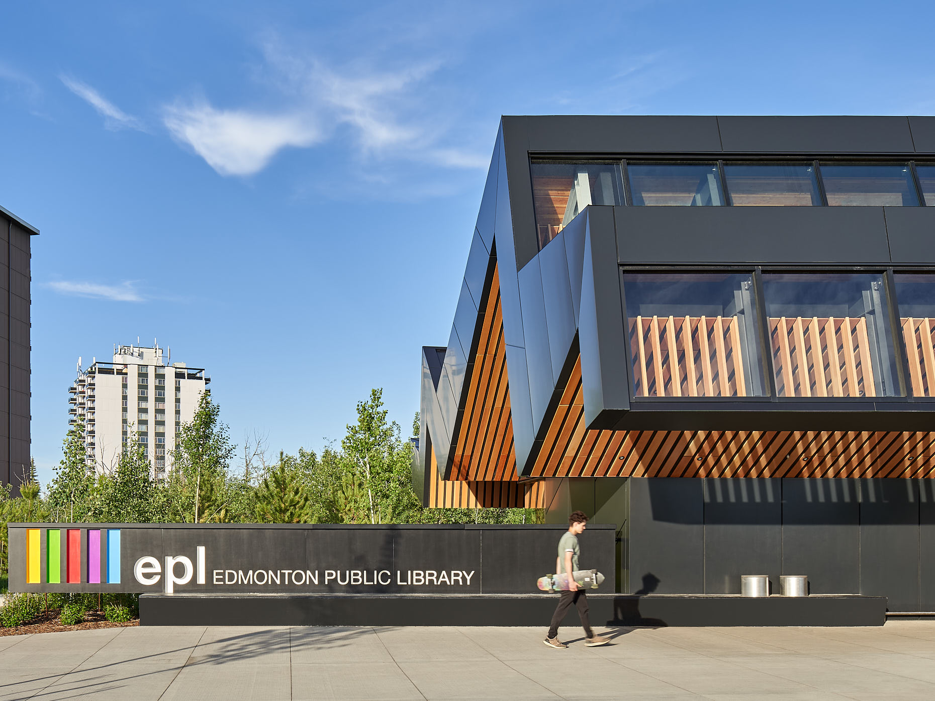 Edmonton Public Library Capilano Branch by Christophe Bénard ...