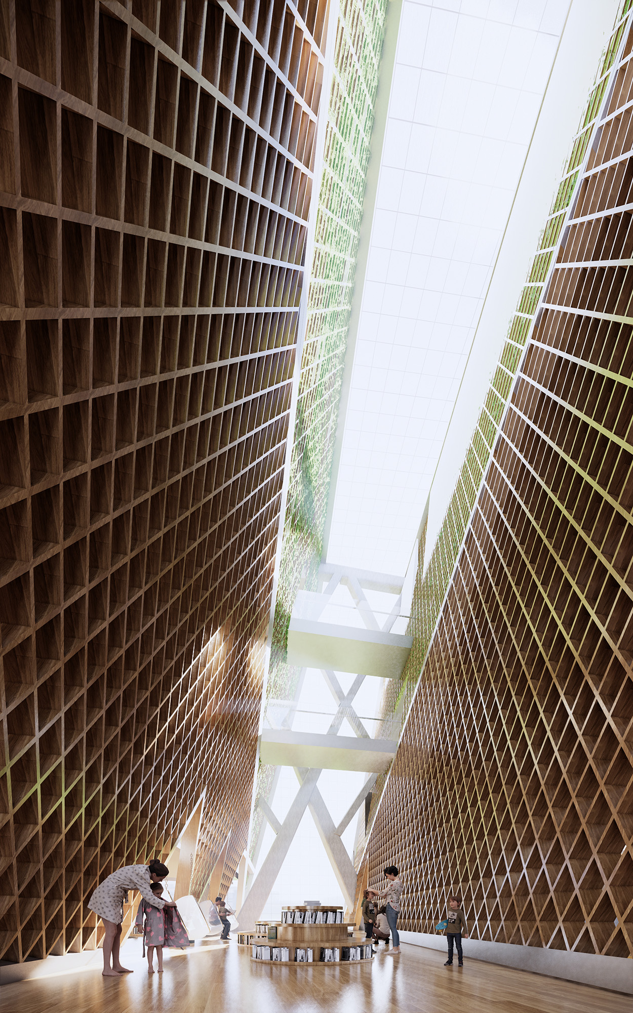 Gwang Ju City Main Library by TheeAe Architects - Architizer