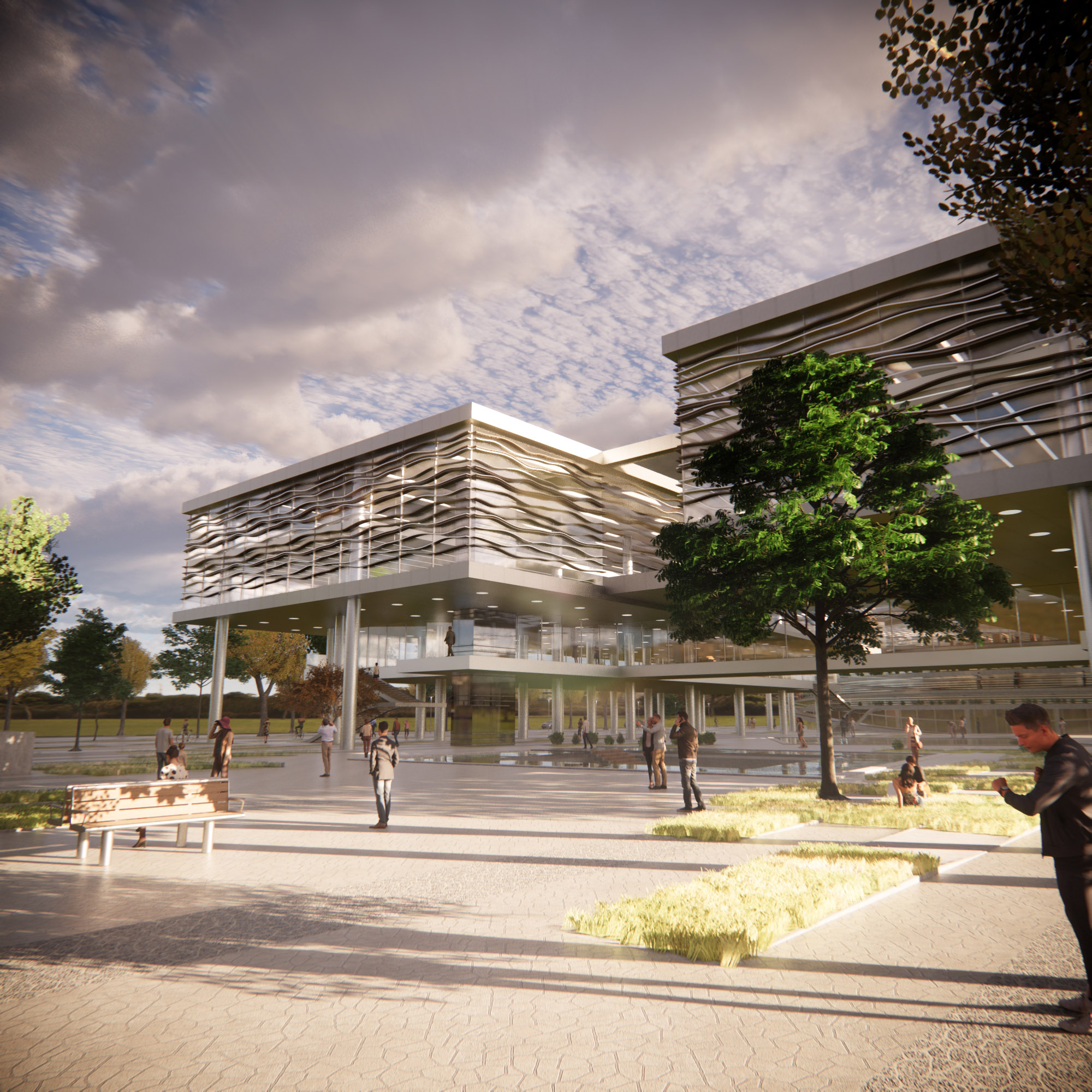 City Hall Public Pavilion by TheeAe Architects - Architizer