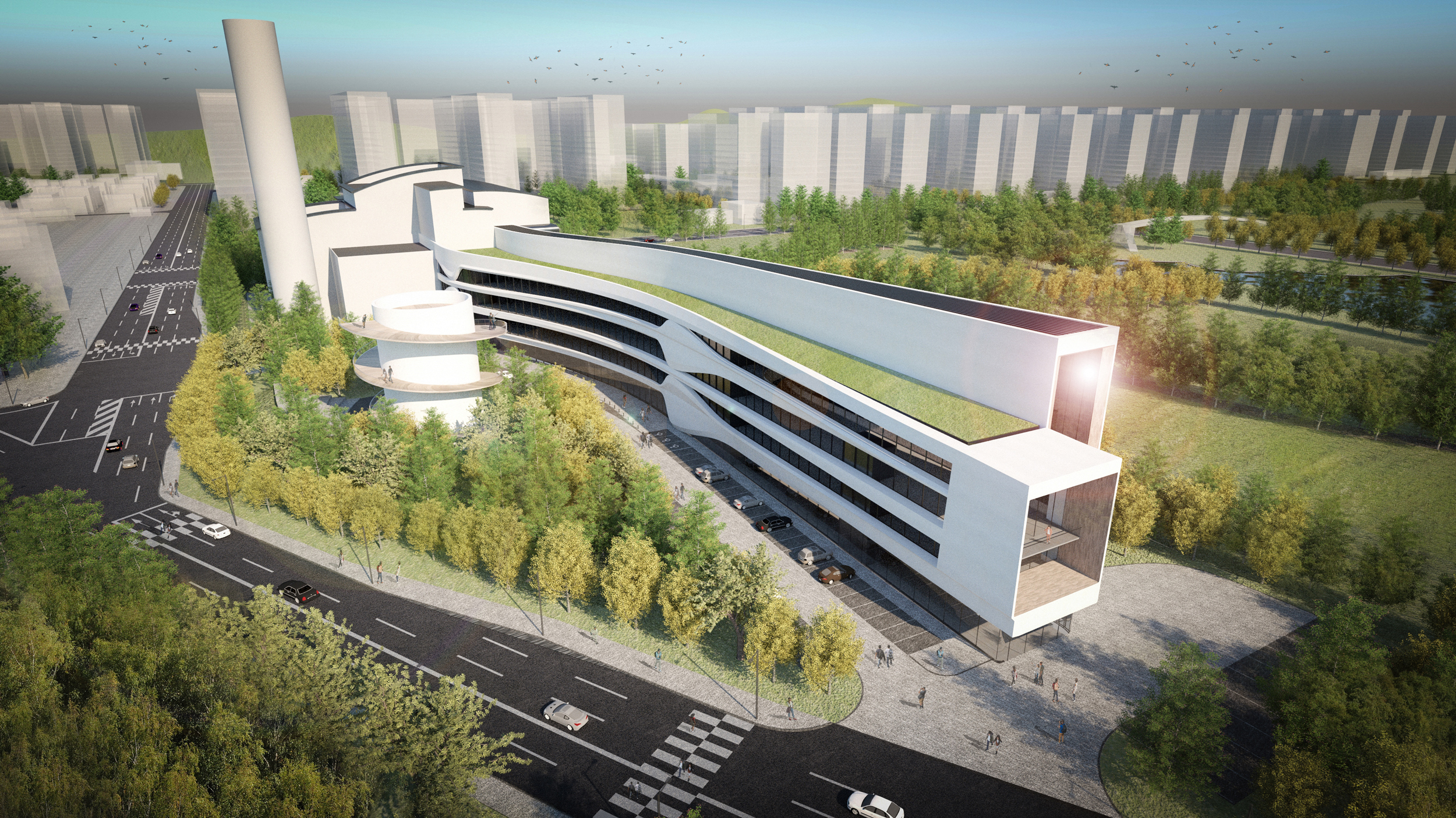 Gwangju City Main Library by AIDIA STUDIO - Architizer