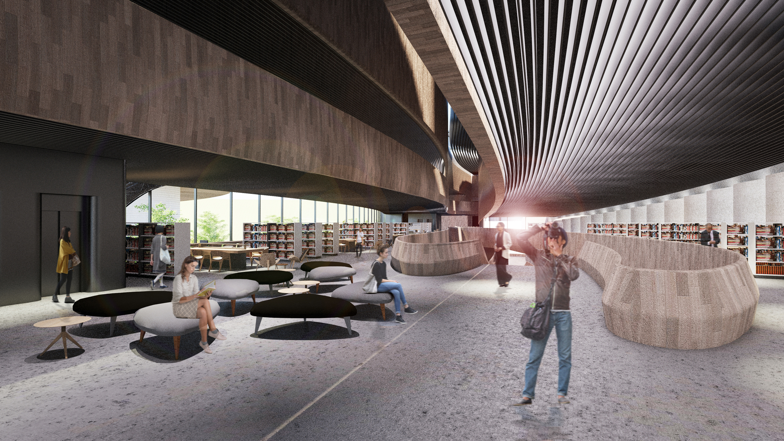 Gwangju City Main Library by AIDIA STUDIO - Architizer