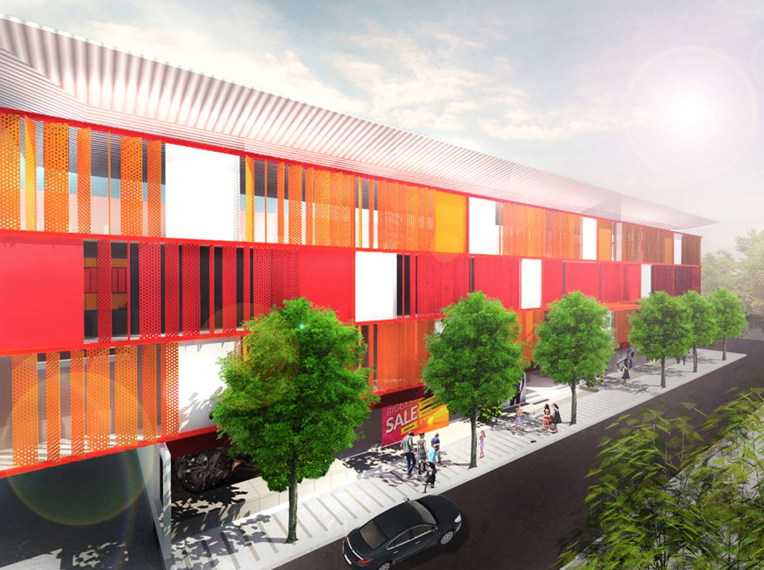 COMMERCIAL MALL by Svamitva Architecture Studio - Architizer