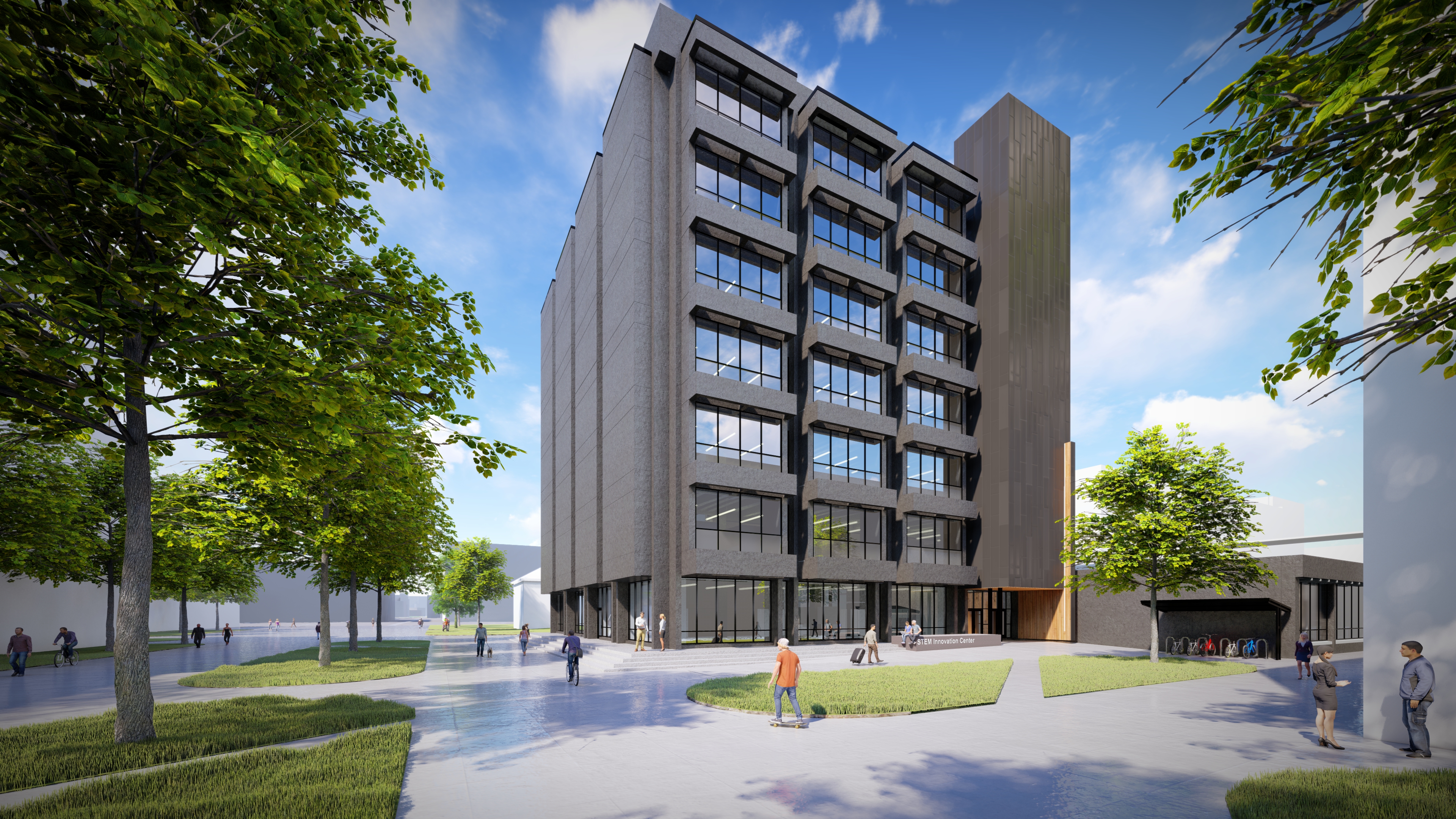 Wayne State University STEM Innovation Center by NORR - Architizer