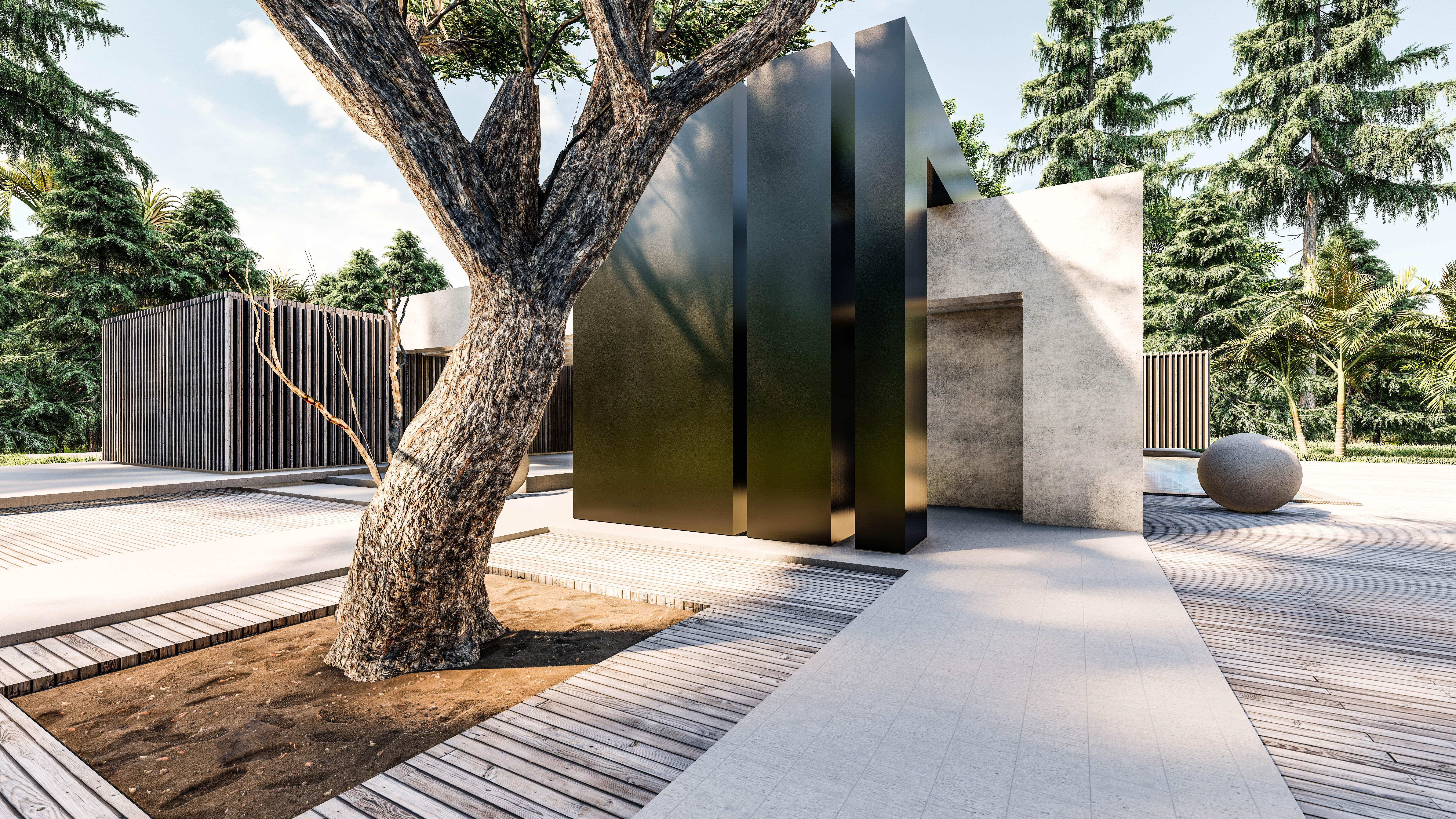 Home statue by DAUD - Architizer