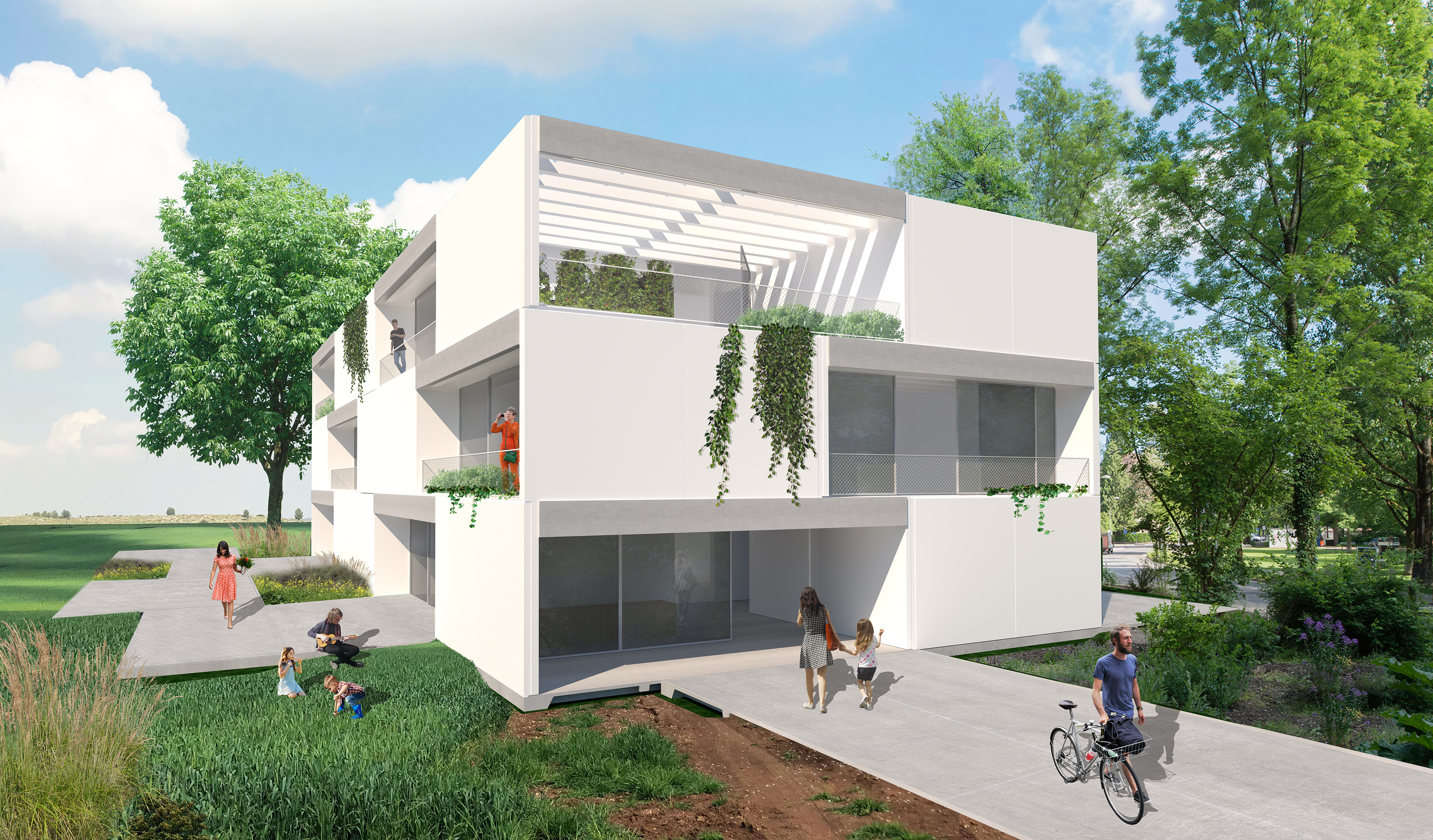 “Spatial Perception” - Prefabricated Public Building Design with a ...