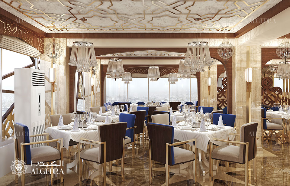 Restaurant interior design in Istanbul by ALGEDRA design - Architizer