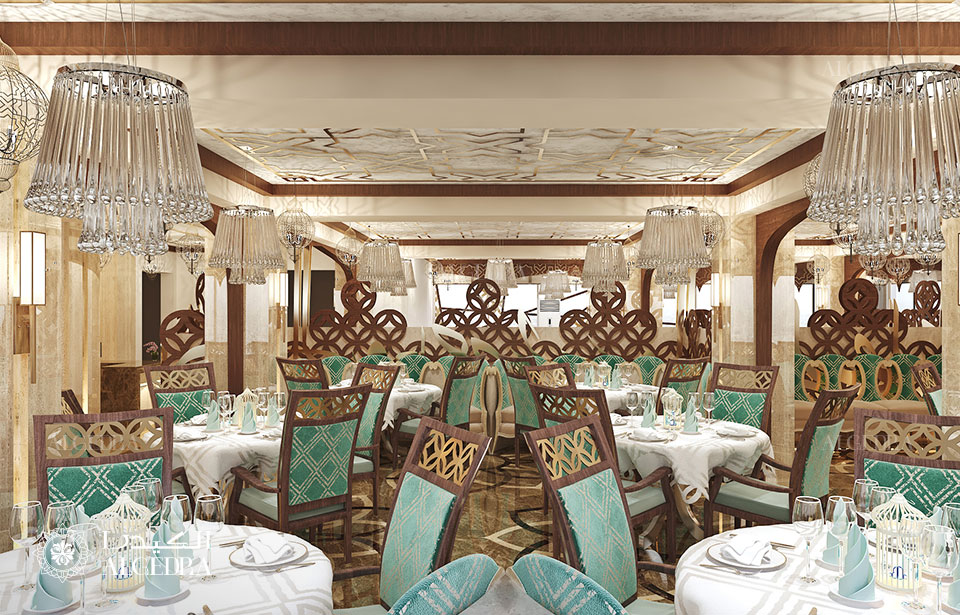 Restaurant interior design in Istanbul by ALGEDRA design - Architizer