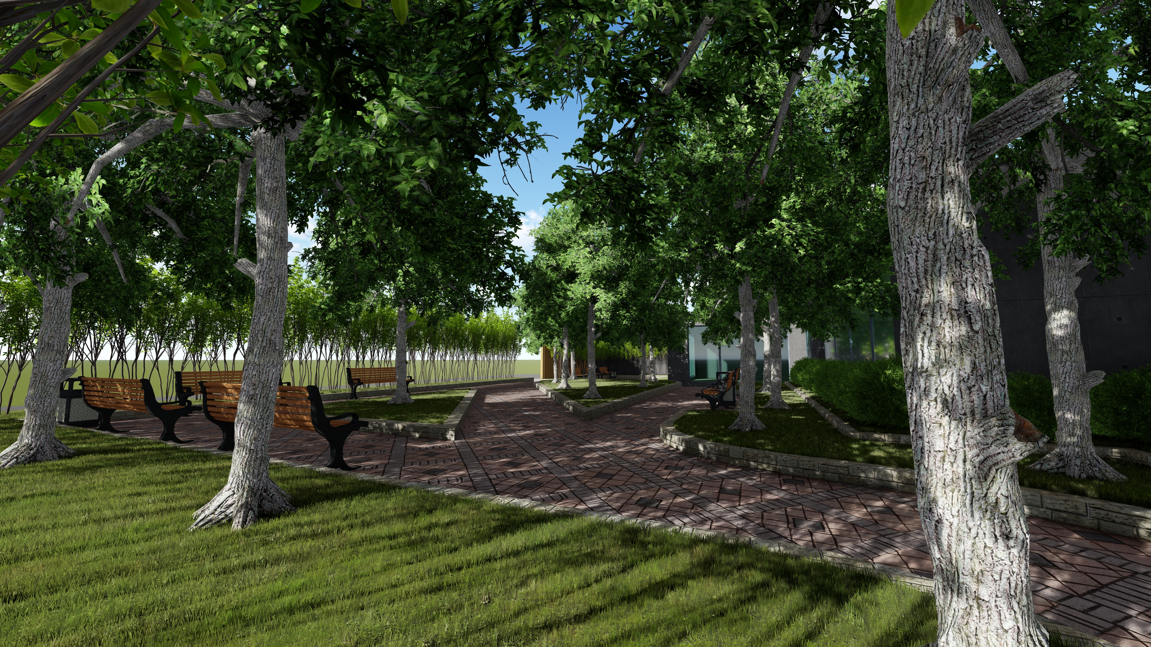 Small Public Garden by WELLHAUS - Architizer