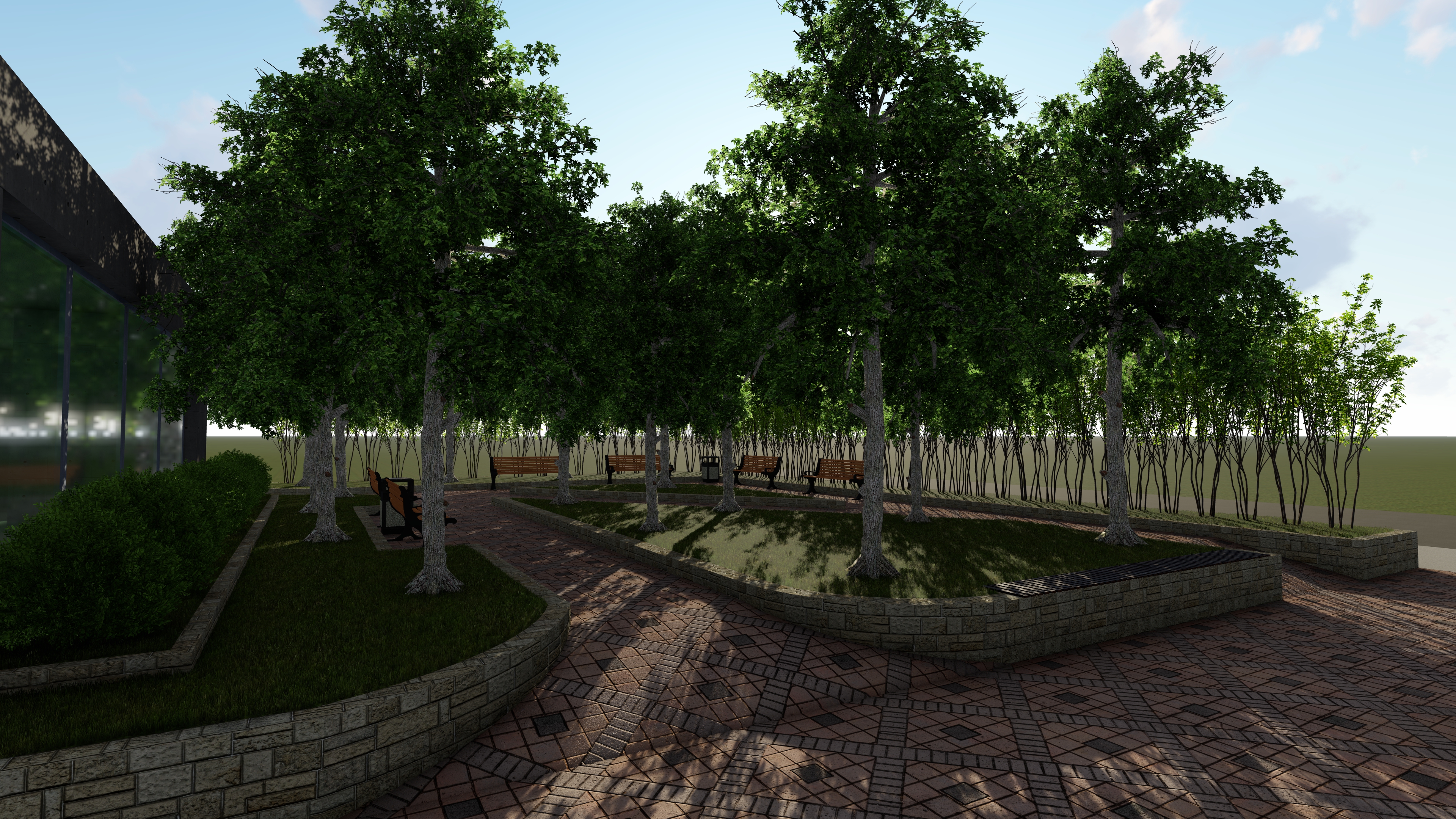 Small Public Garden by WELLHAUS - Architizer