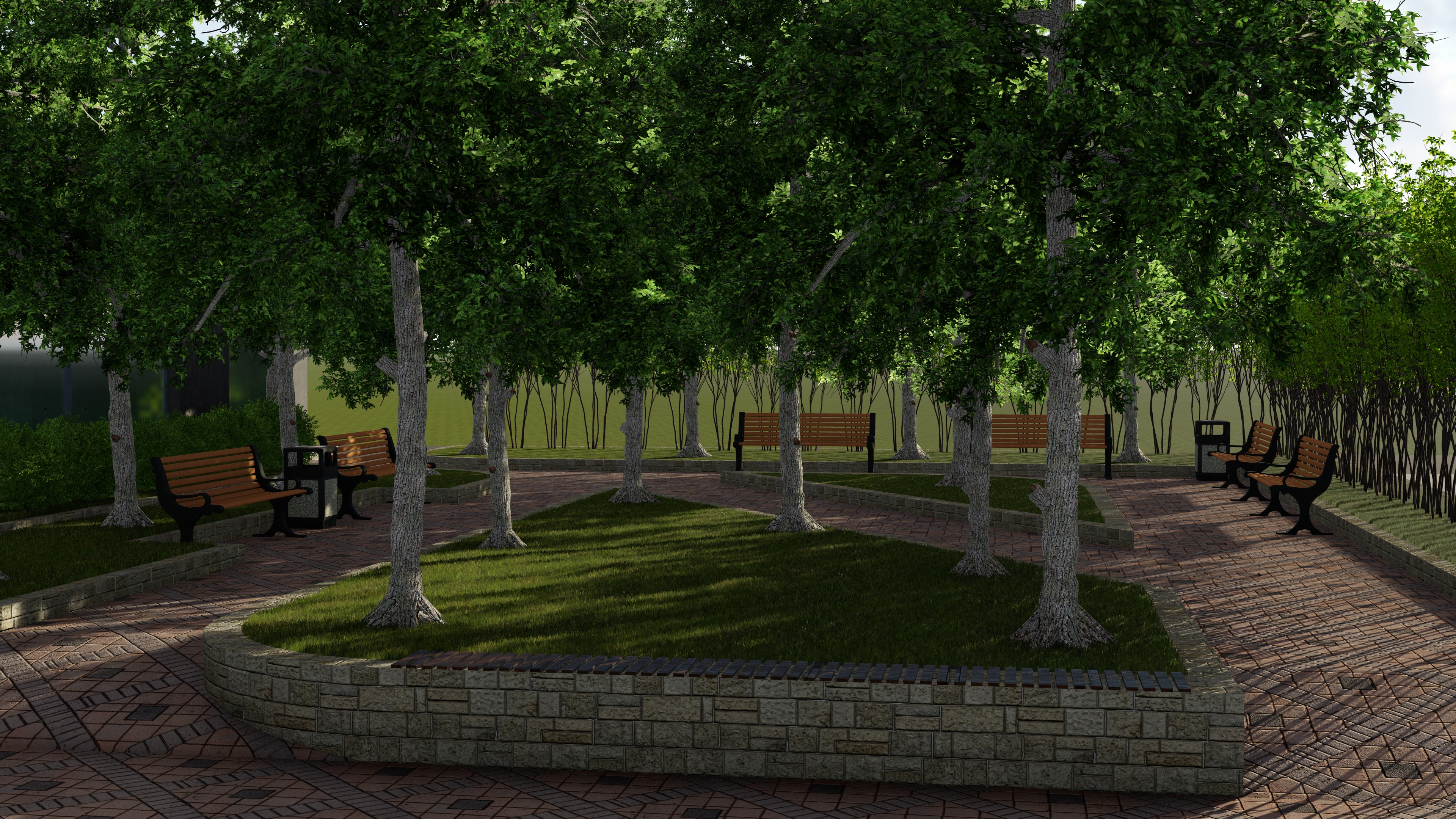 Small Public Garden by WELLHAUS - Architizer