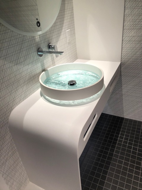 Powder Room with custom vanity by Freespace Design LLC - Architizer