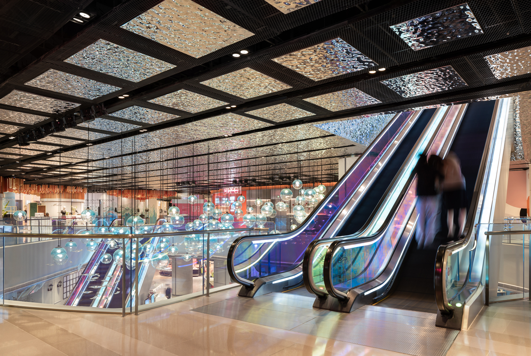 Bund Financial Center South Mall Interior Design by KOKAISTUDIOS ...