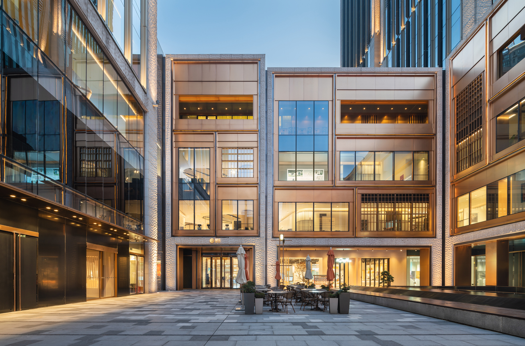 Bund Financial Center South Mall Interior Design by KOKAISTUDIOS ...