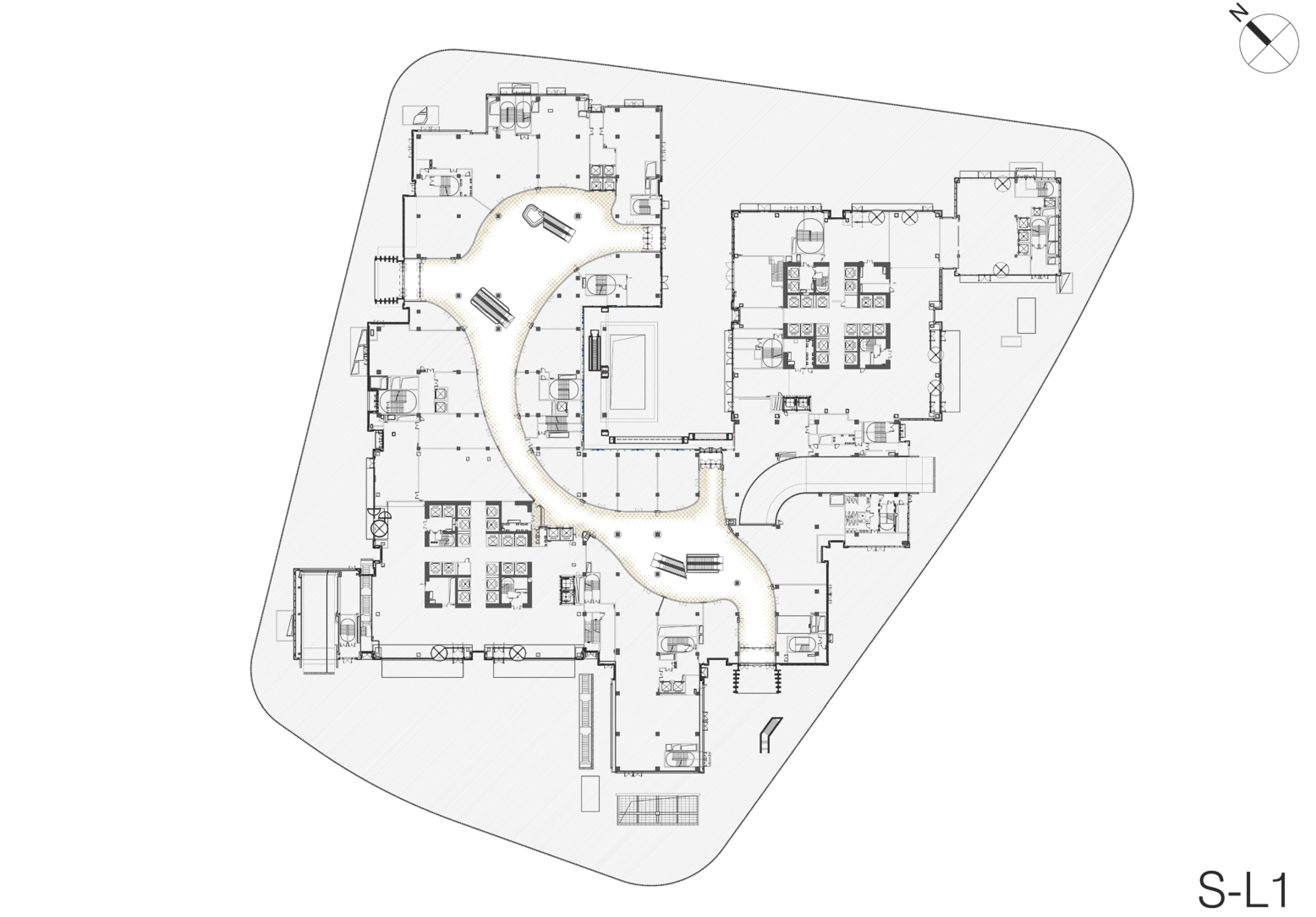 Bund Financial Center South Mall Interior Design by KOKAISTUDIOS ...