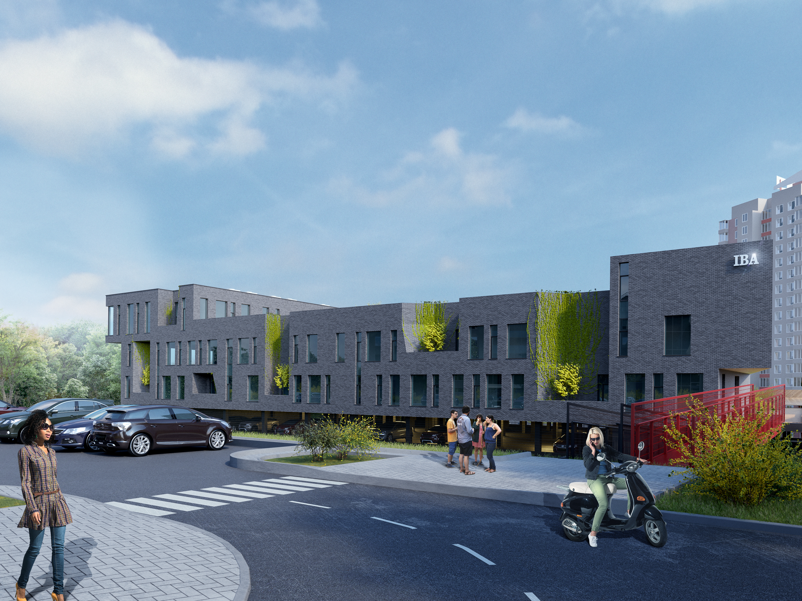 IBA GROUP OFFICE BLOCK CONCEPT by ASGP Architects - Architizer