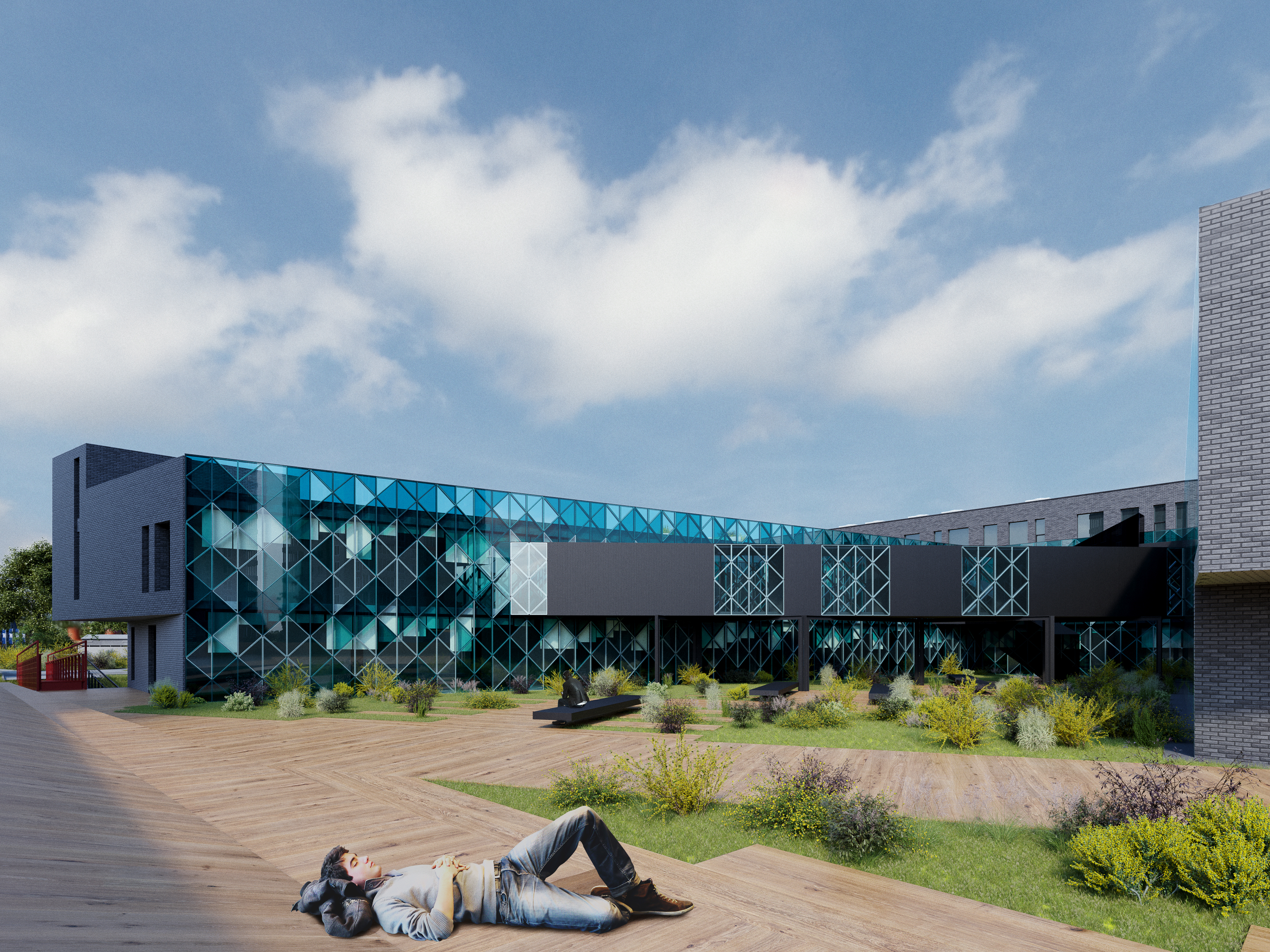 IBA GROUP OFFICE BLOCK CONCEPT by ASGP Architects - Architizer