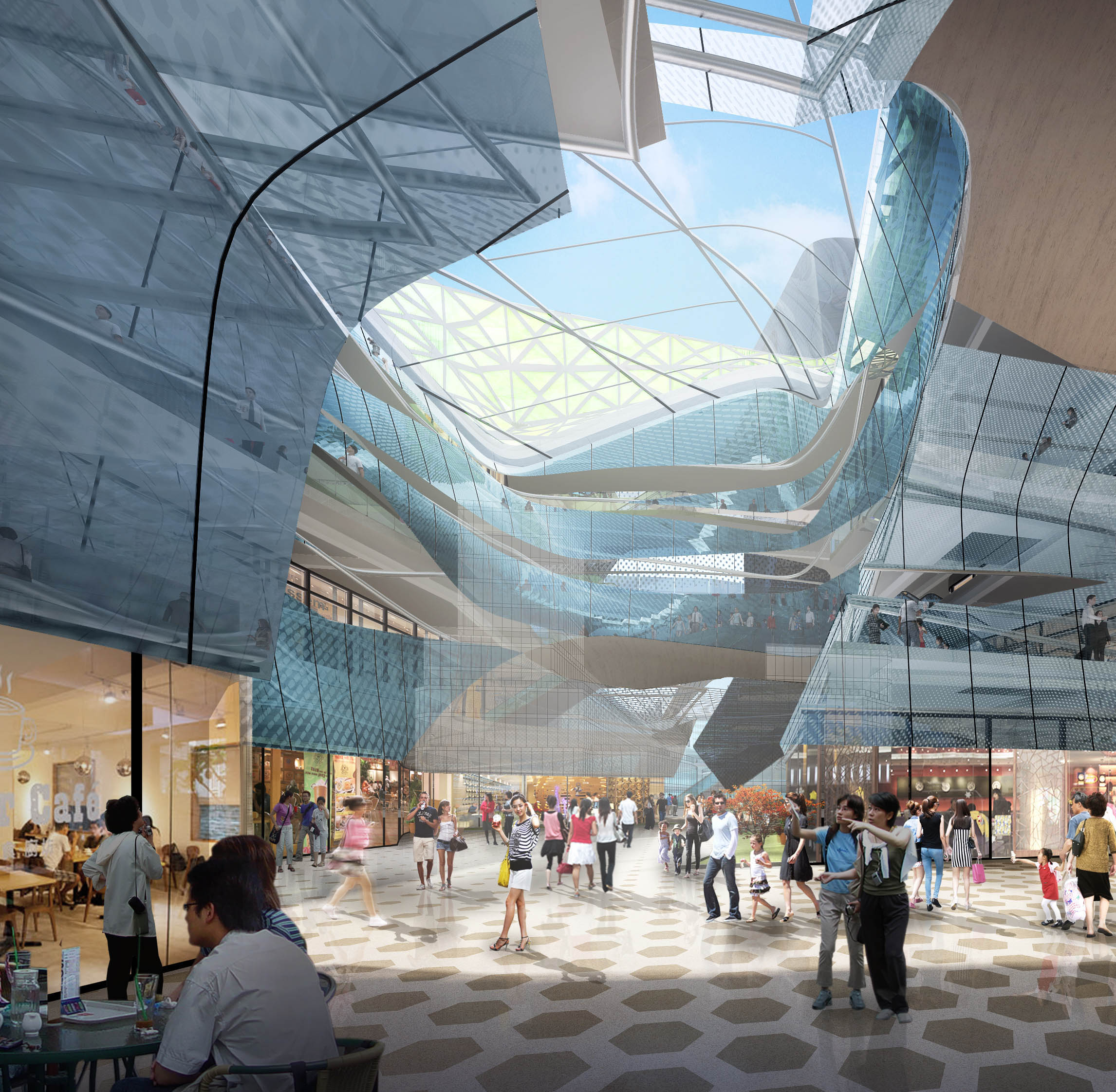 Ur-Ban-Chan Farmers Market & Atrium by Griffin Enright Architects ...