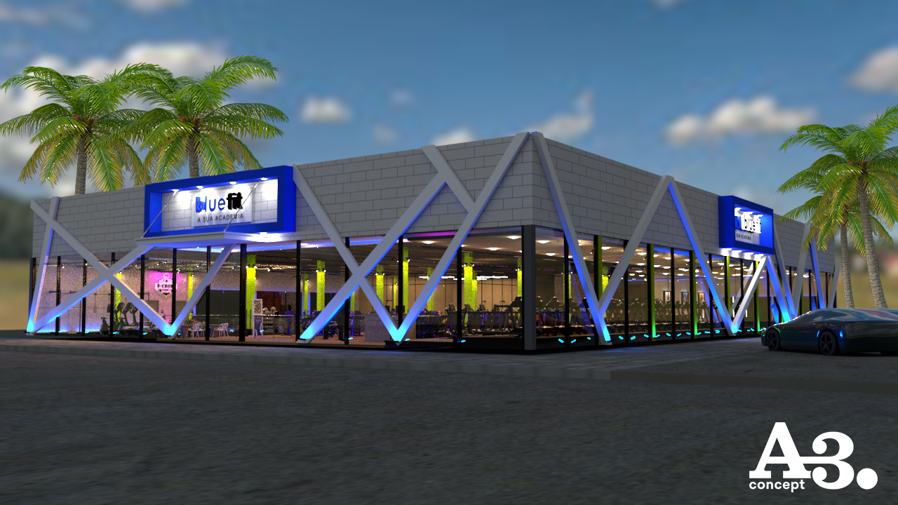 Bluefit Academia by A3 Concept Wellness Design - Architizer