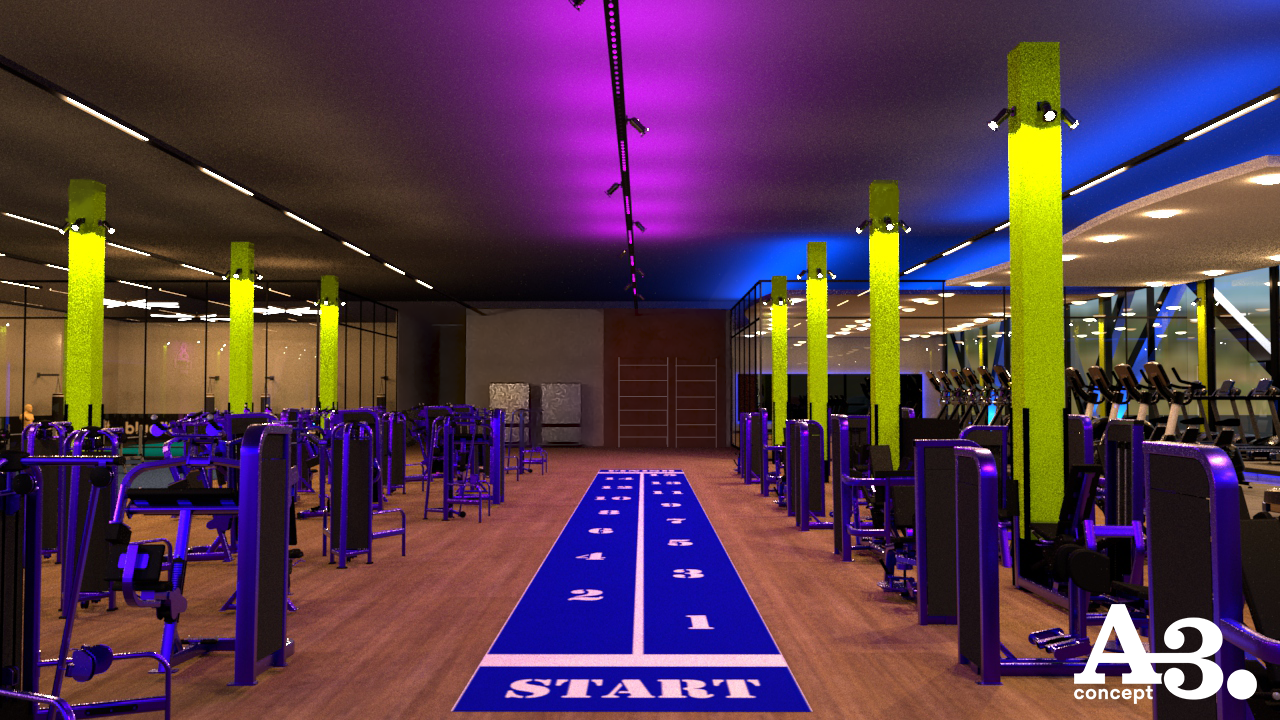 Bluefit Academia by A3 Concept Wellness Design - Architizer