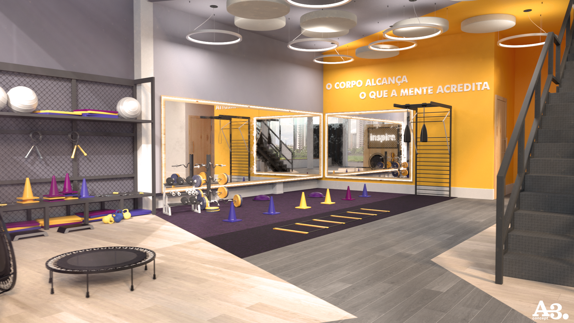 Inspire. Studio by A3 Concept Wellness Design - Architizer