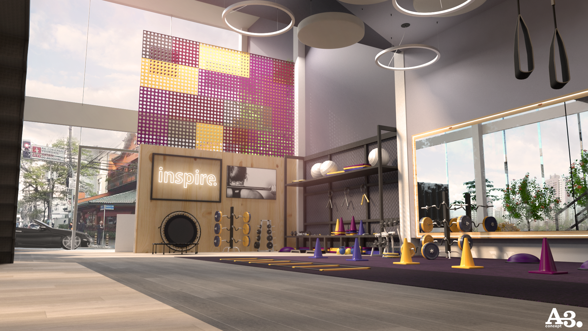 Inspire. Studio by A3 Concept Wellness Design - Architizer