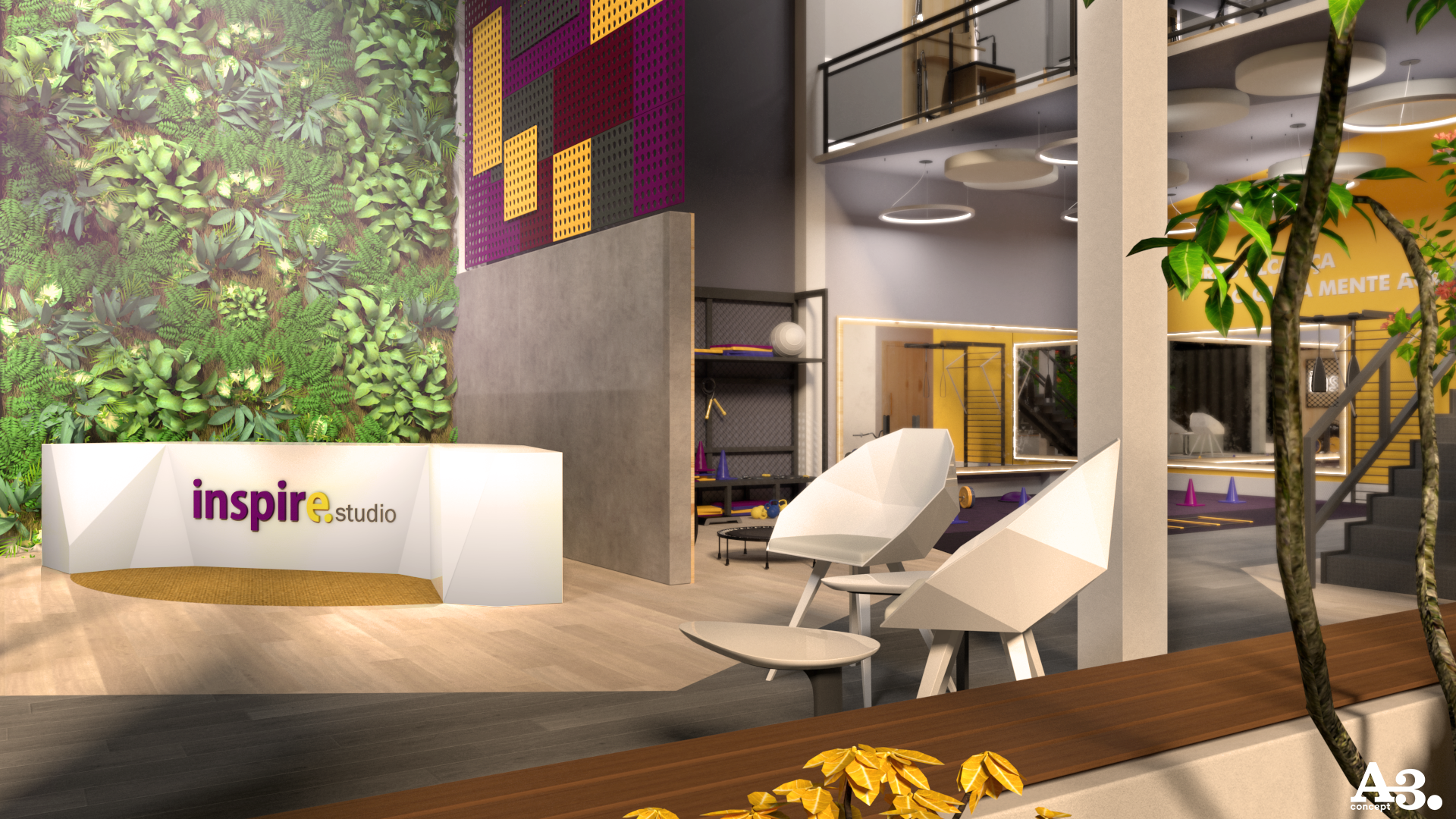 Inspire. Studio by A3 Concept Wellness Design - Architizer