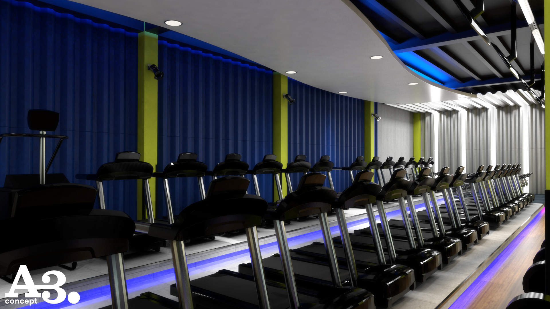 Bluefit Academia by A3 Concept Wellness Design - Architizer
