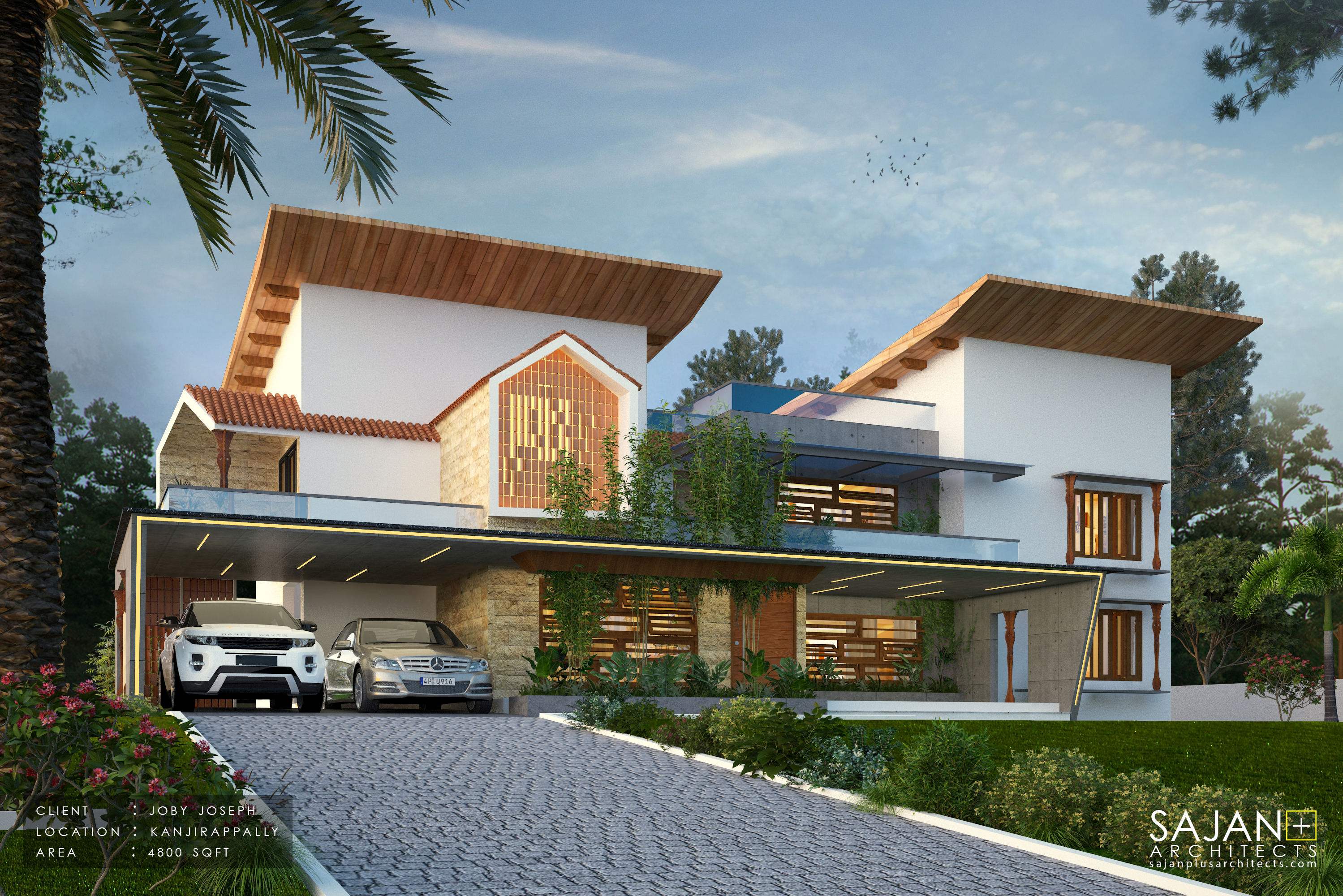 MR JOBY RESIDENCE by SAJAN PLUS ARCHITECTS - Architizer