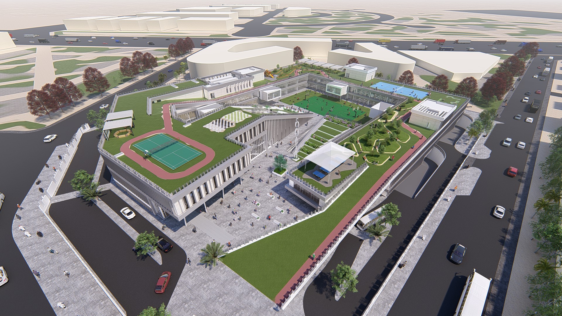 National Health Laboratory Qatar by Focus Design Partners - Architizer