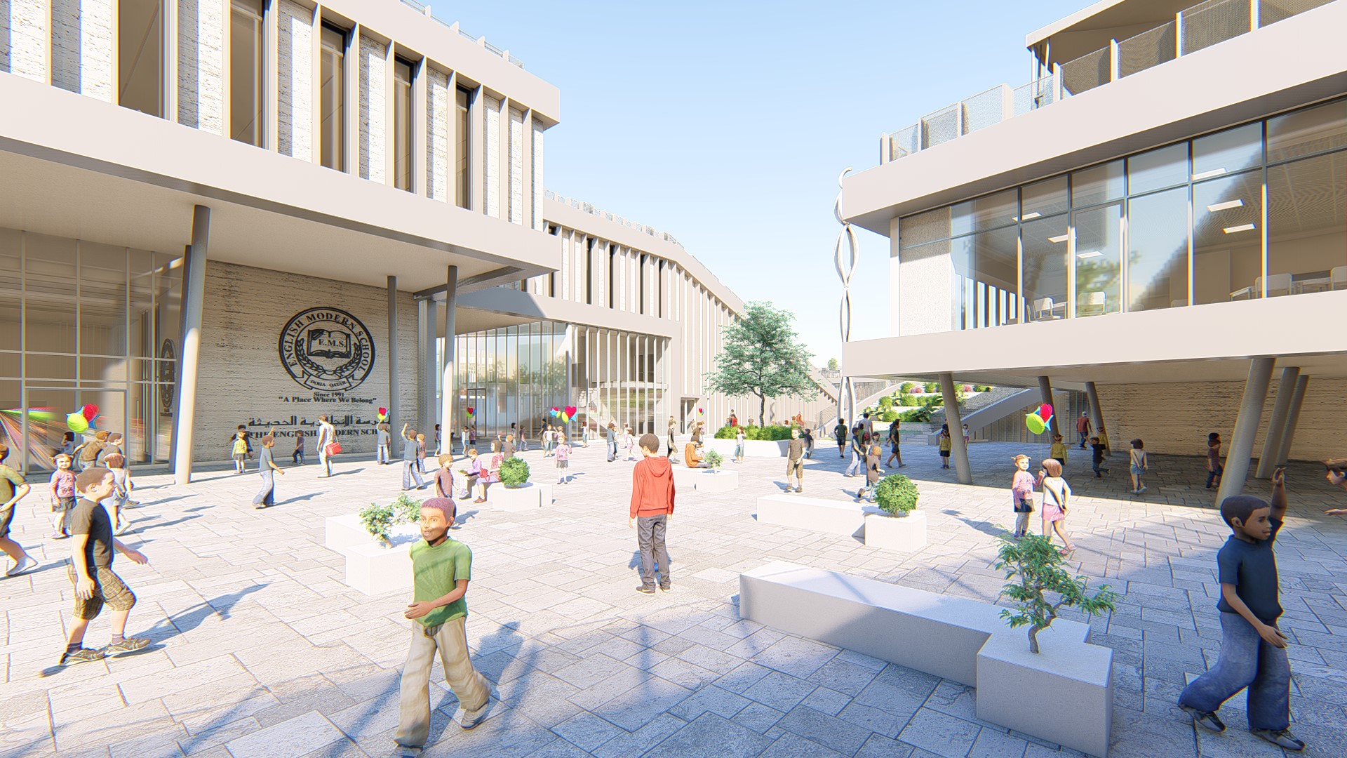 English Modern School Al Wakrah by Focus Design Partners - Architizer