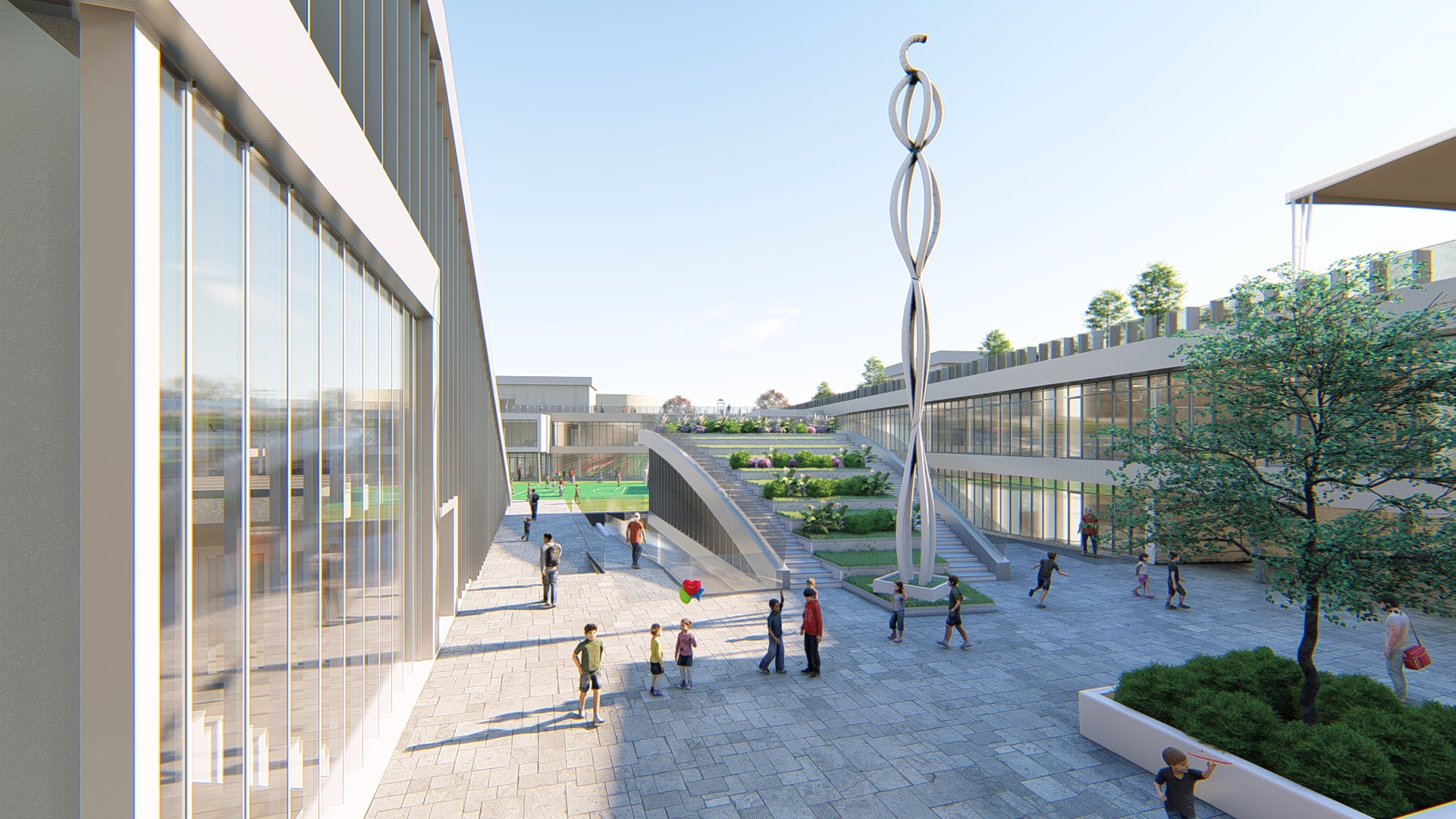English Modern School Al Wakrah by Focus Design Partners - Architizer