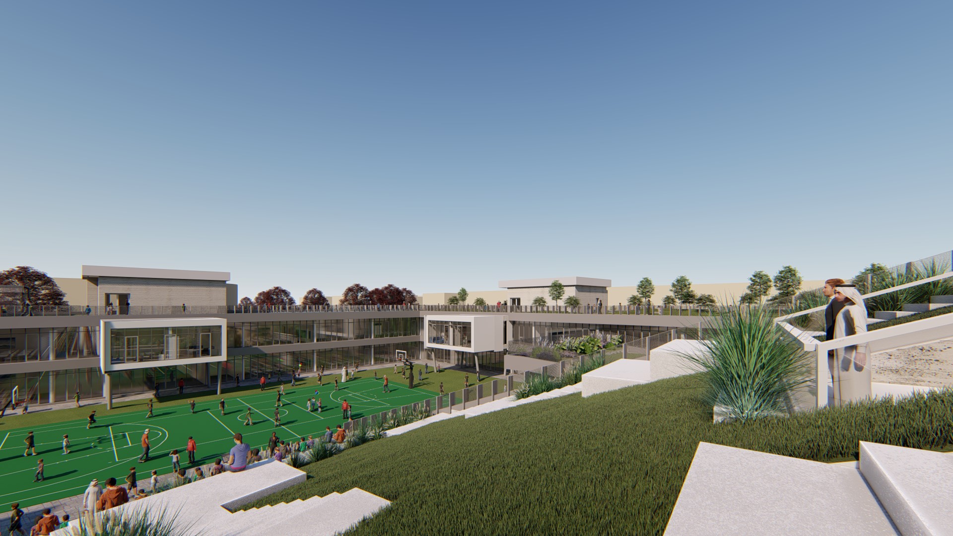 Idea 3019063: English Modern School Al Wakrah by Focus Design Partners ...