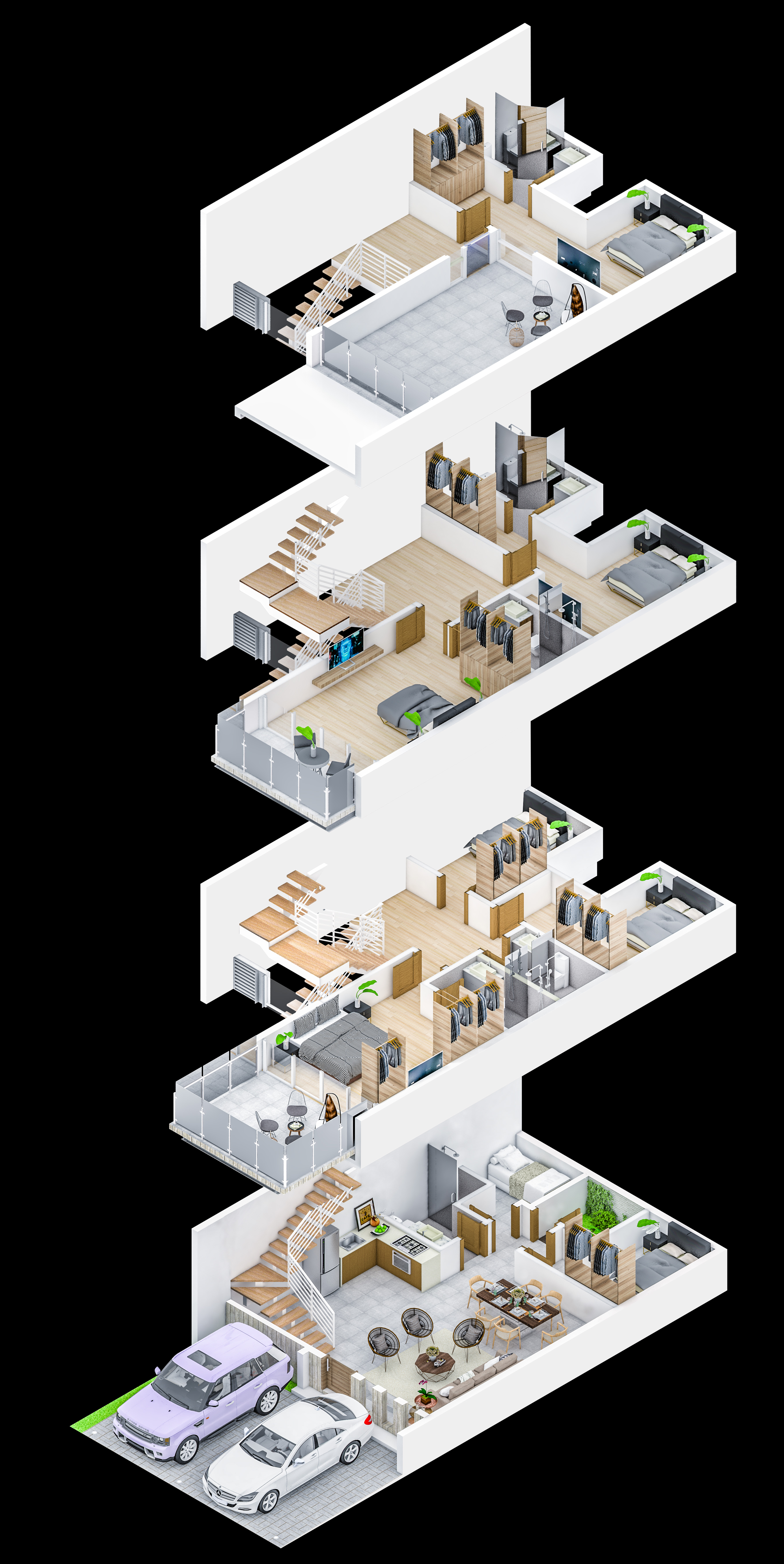 Architectural Visualizations for M Residences by CAMA + Architecture ...