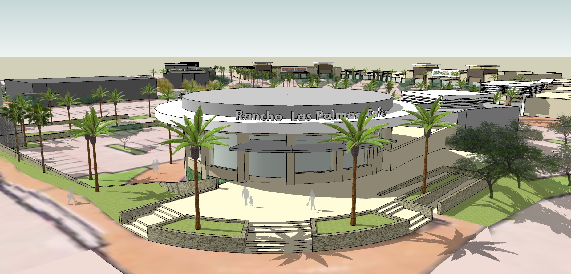 Rancho Las Palmas Retail Center by DPA | Dwight Patterson Architects ...