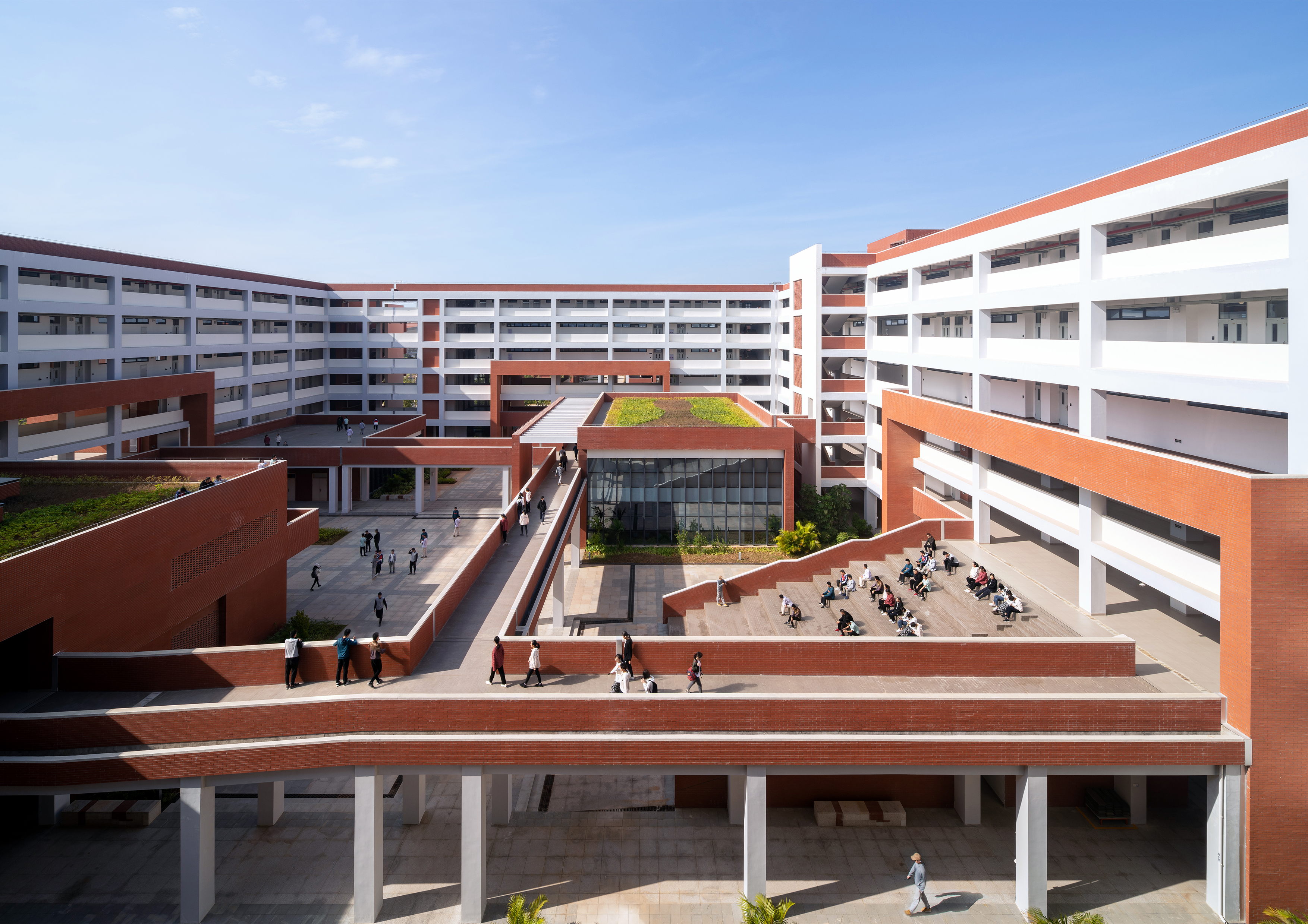 Teaching Block A&B in Jinjiang Campus of Fuzhou University - Architizer