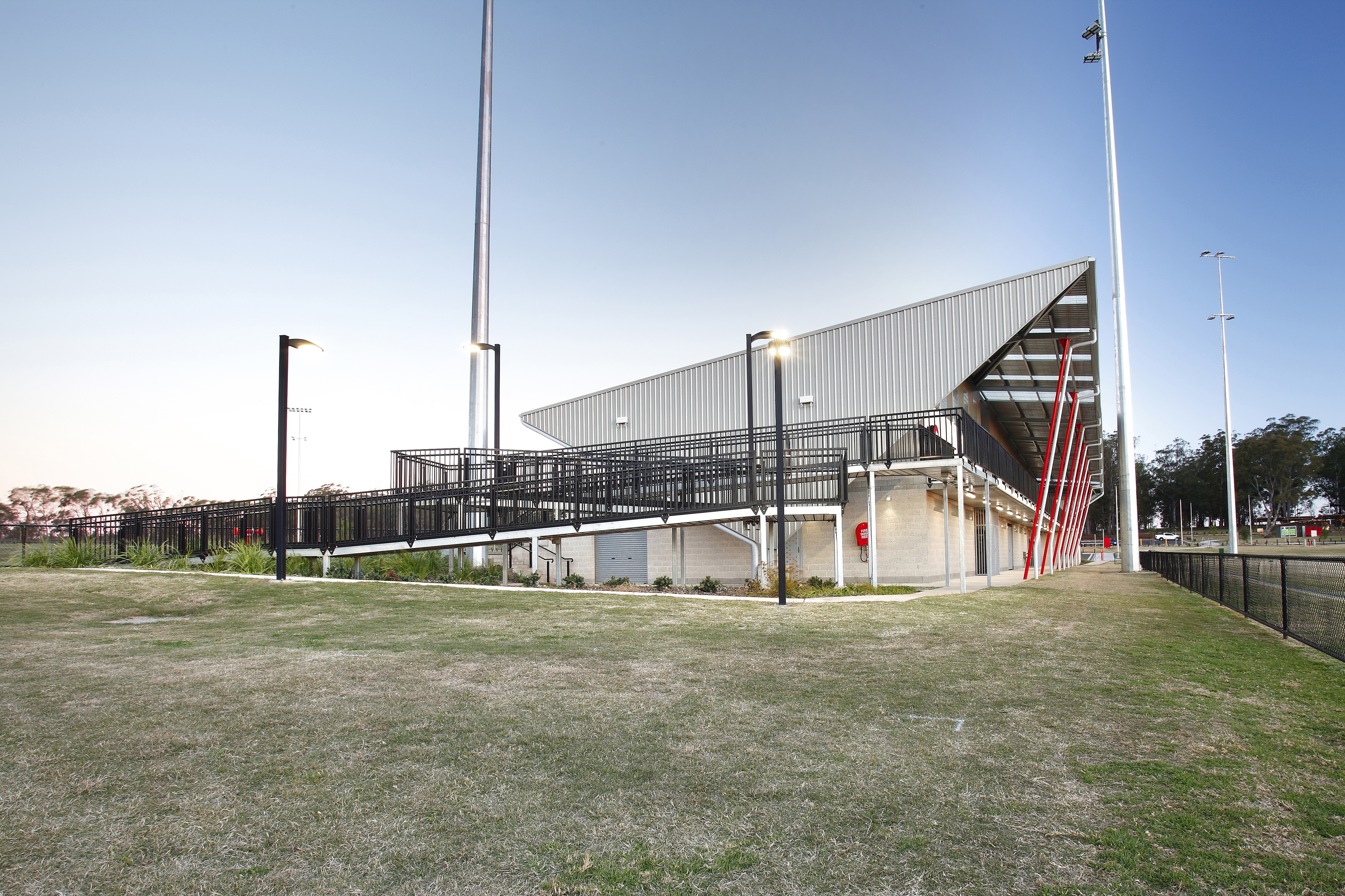 Highfields Sports Park Clubhouse by Elia Architecture - Architizer
