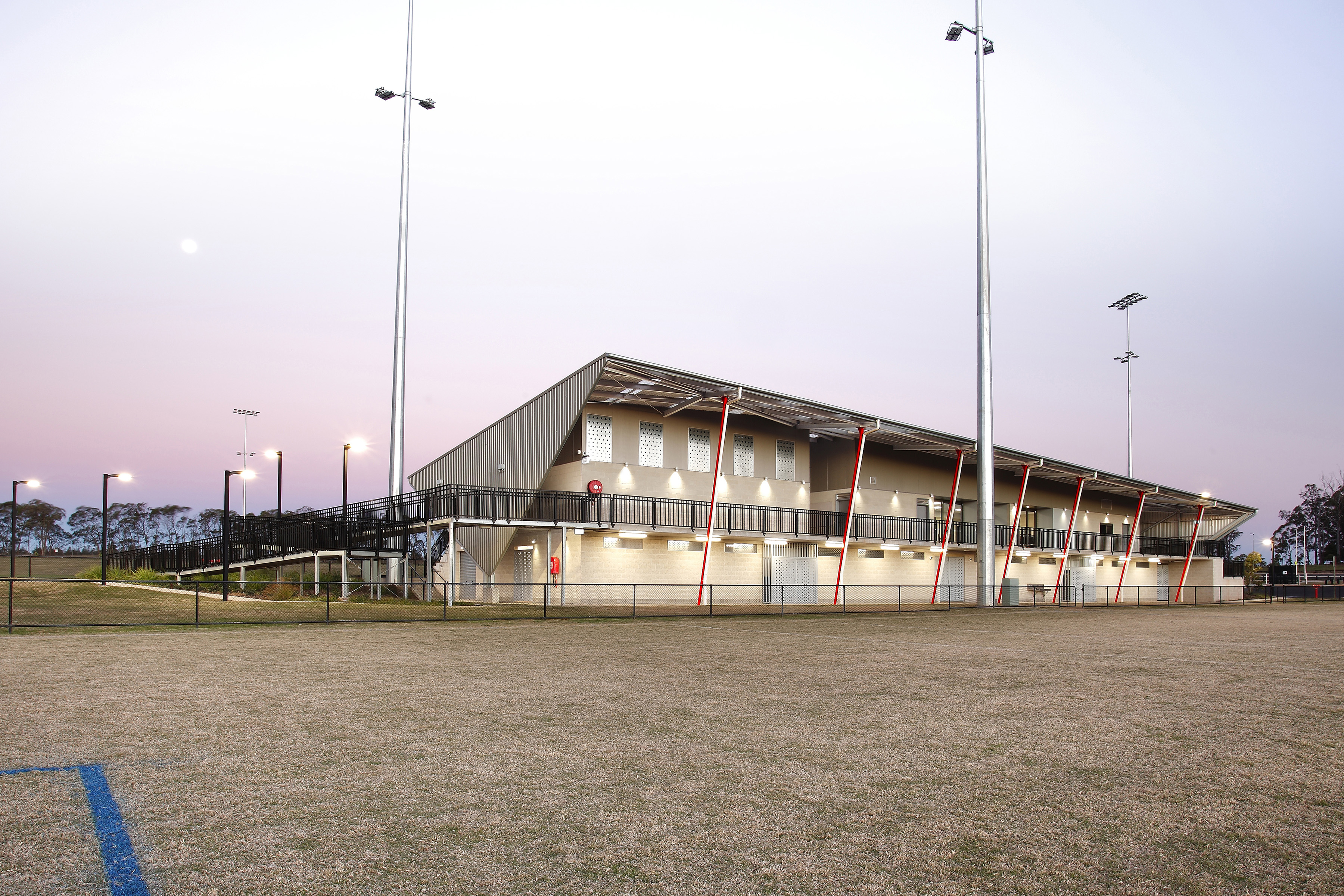 Highfields Sports Park Clubhouse by Elia Architecture - Architizer