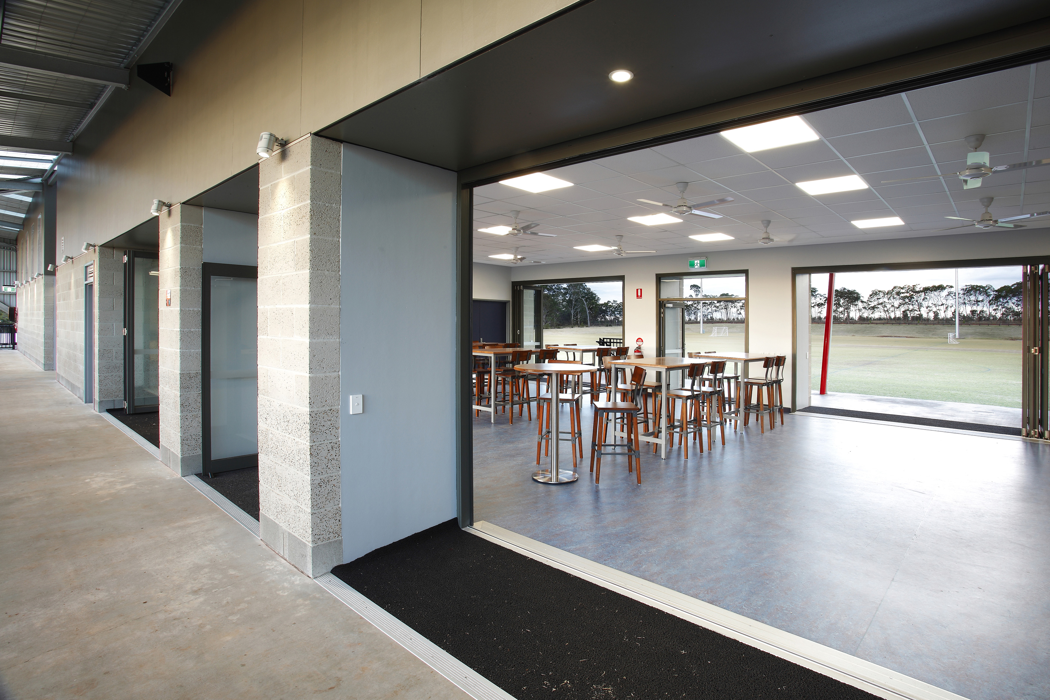 Highfields Sports Park Clubhouse by Elia Architecture - Architizer